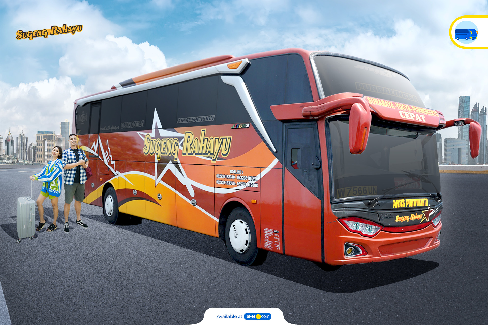 Tiket Bus Sugeng Rahayu | Lebih Murah dari Agen & Loket!