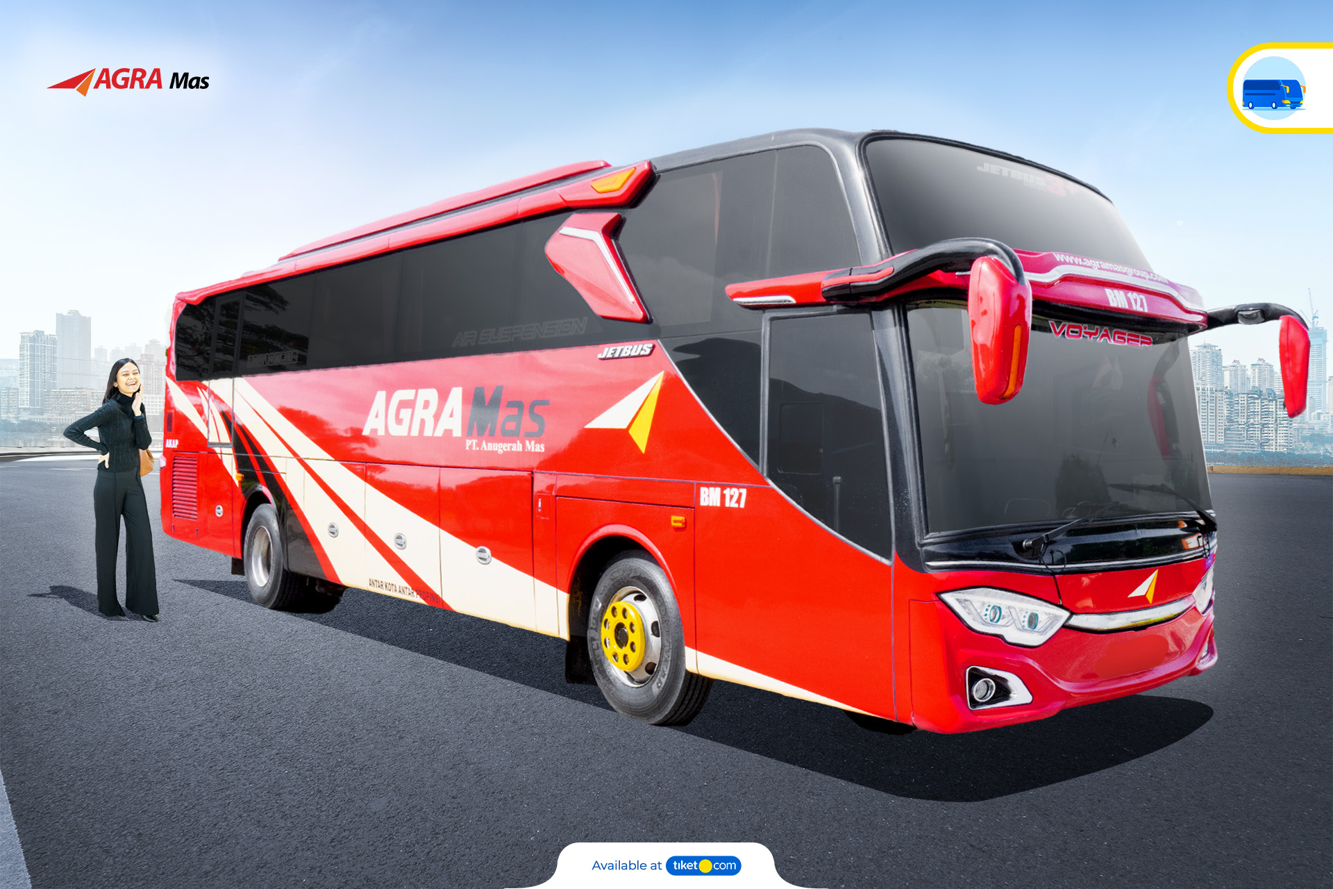 Tiket Bus Sant Gold | Lebih Murah dari Agen & Loket!