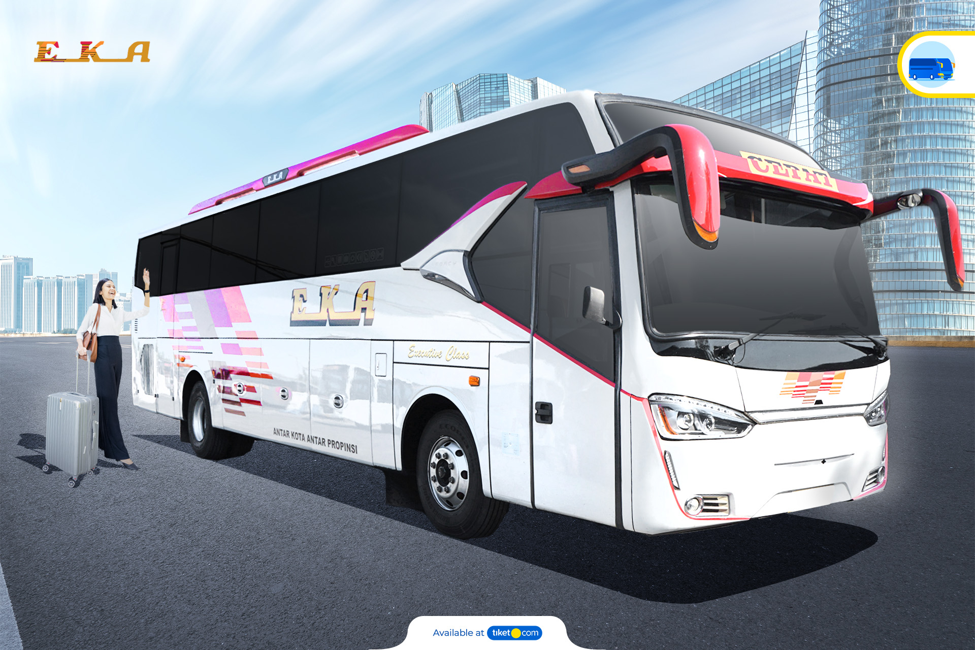 Tiket Bus Eka | Lebih Murah dari Agen & Loket!
