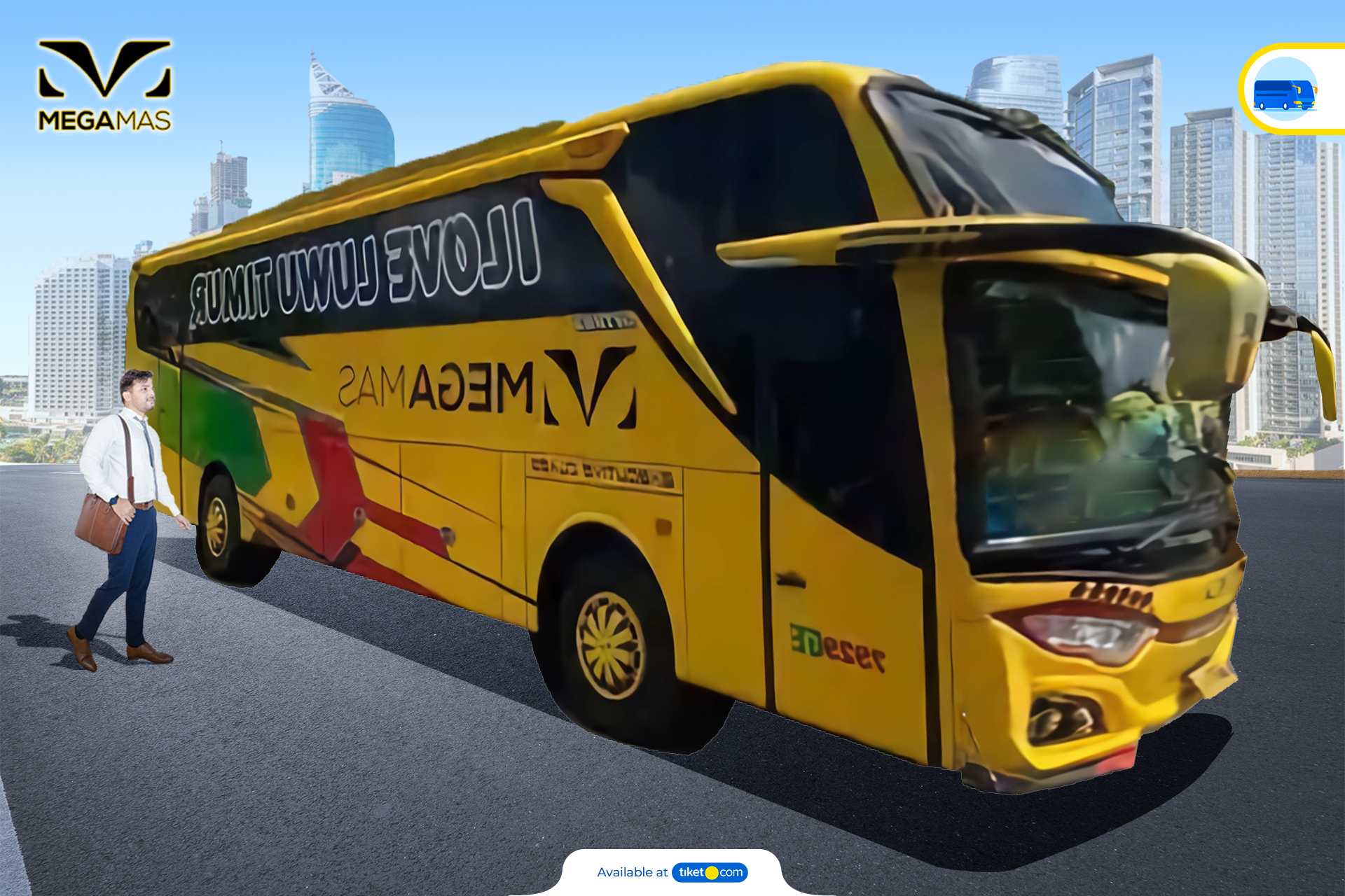 Tiket Bus Bintang Timur Lebih Murah dari Agen & Loket!