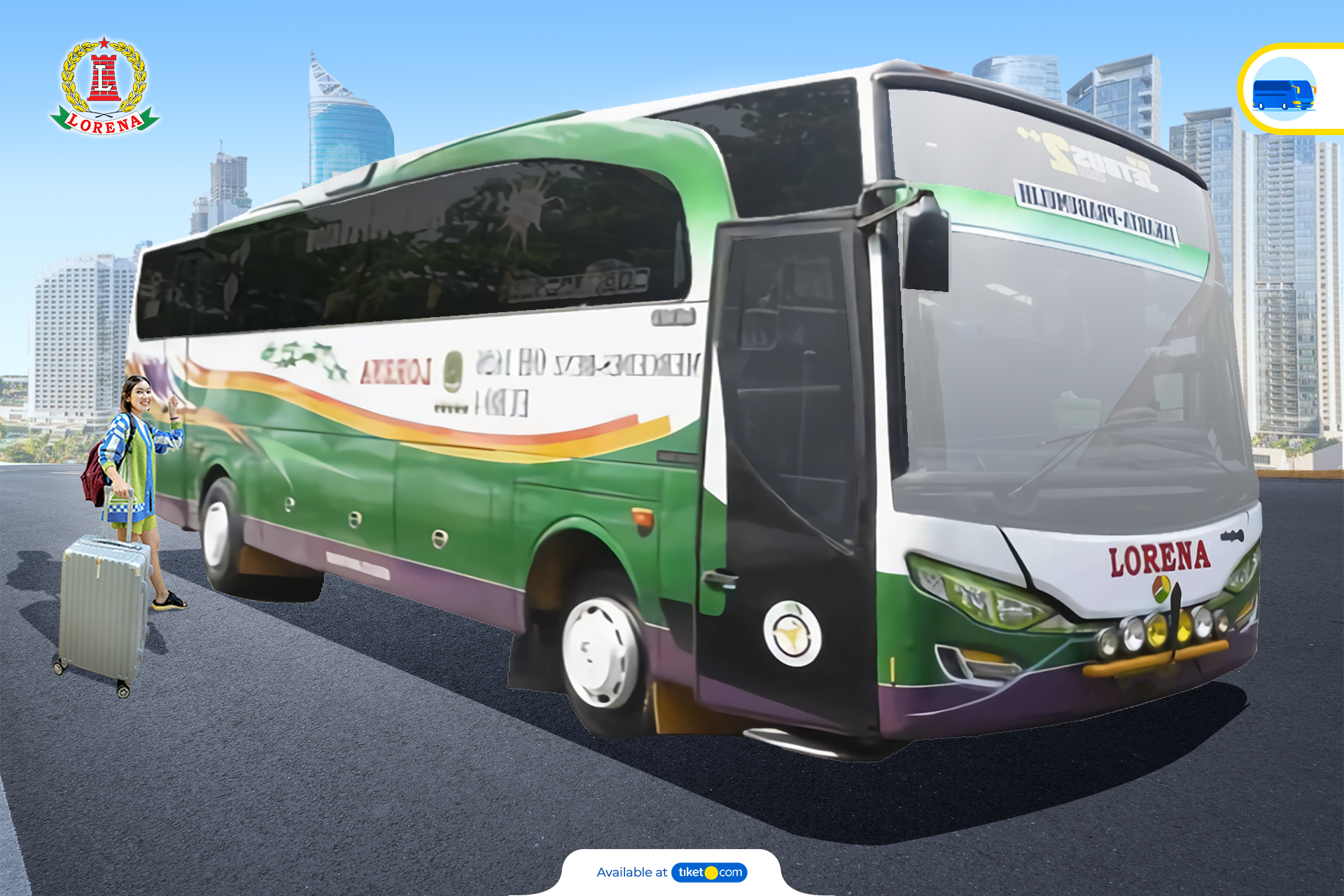 Tiket Bus Lorena | Lebih Murah dari Agen & Loket!