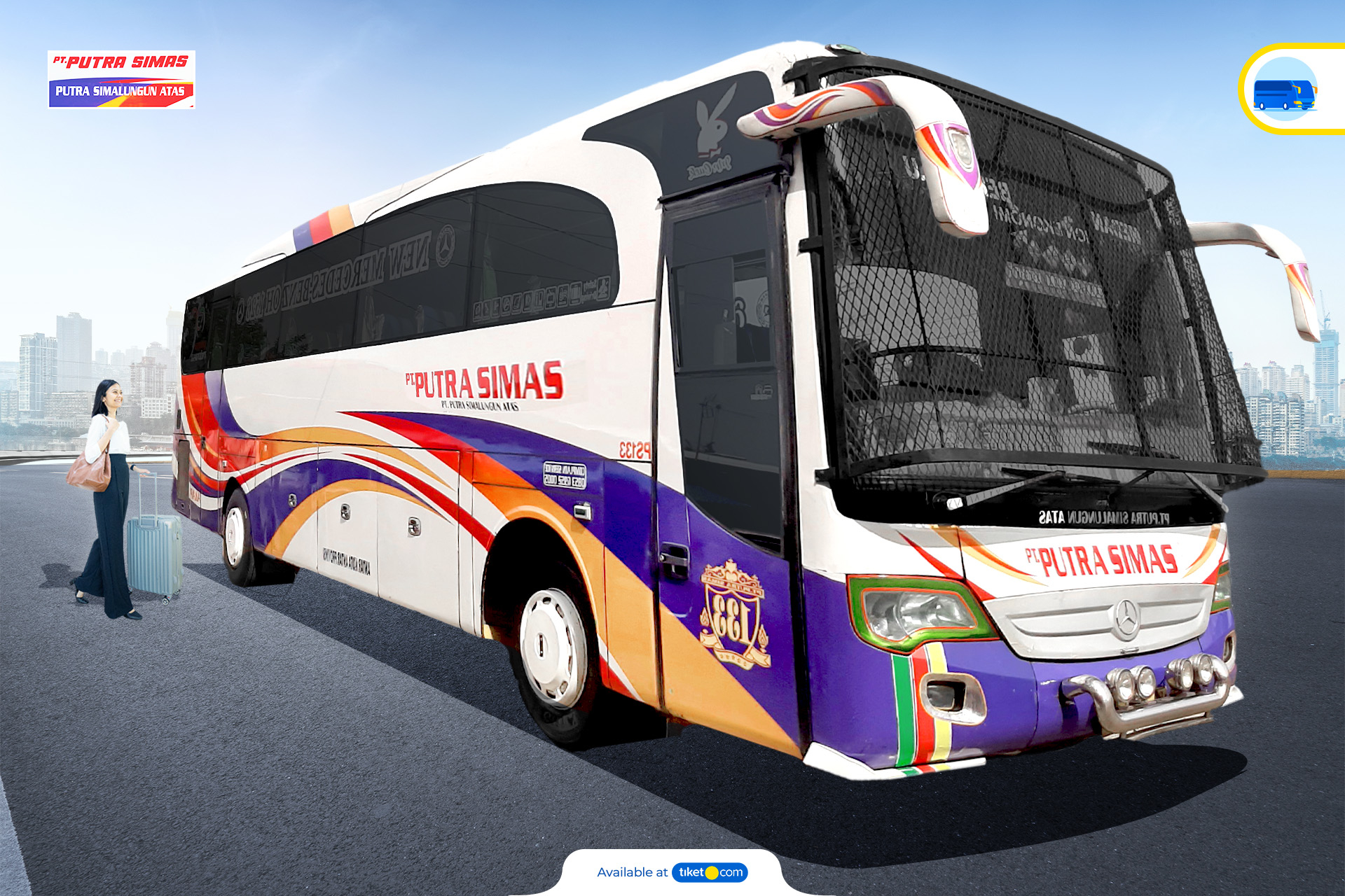Tiket Bus Putra Pelangi | Lebih Murah dari Agen & Loket!