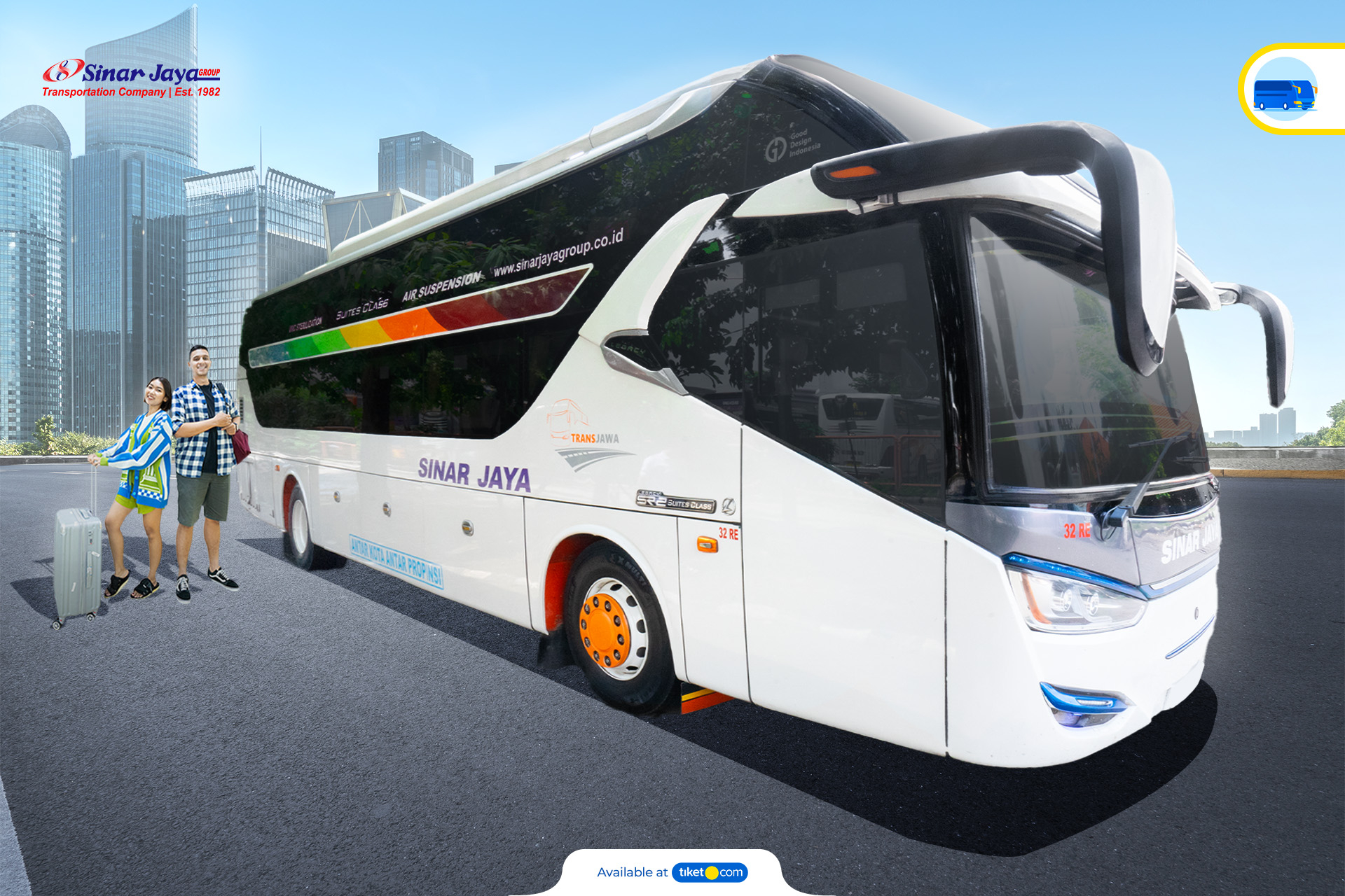 Cheap Bus Tickets Online | Travel Tickets tiket.com