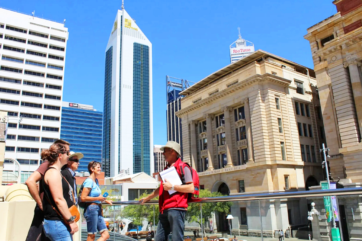 Tiket Elizabeth Quay and Perth City Walking Tour Harga Promo - tiket.com