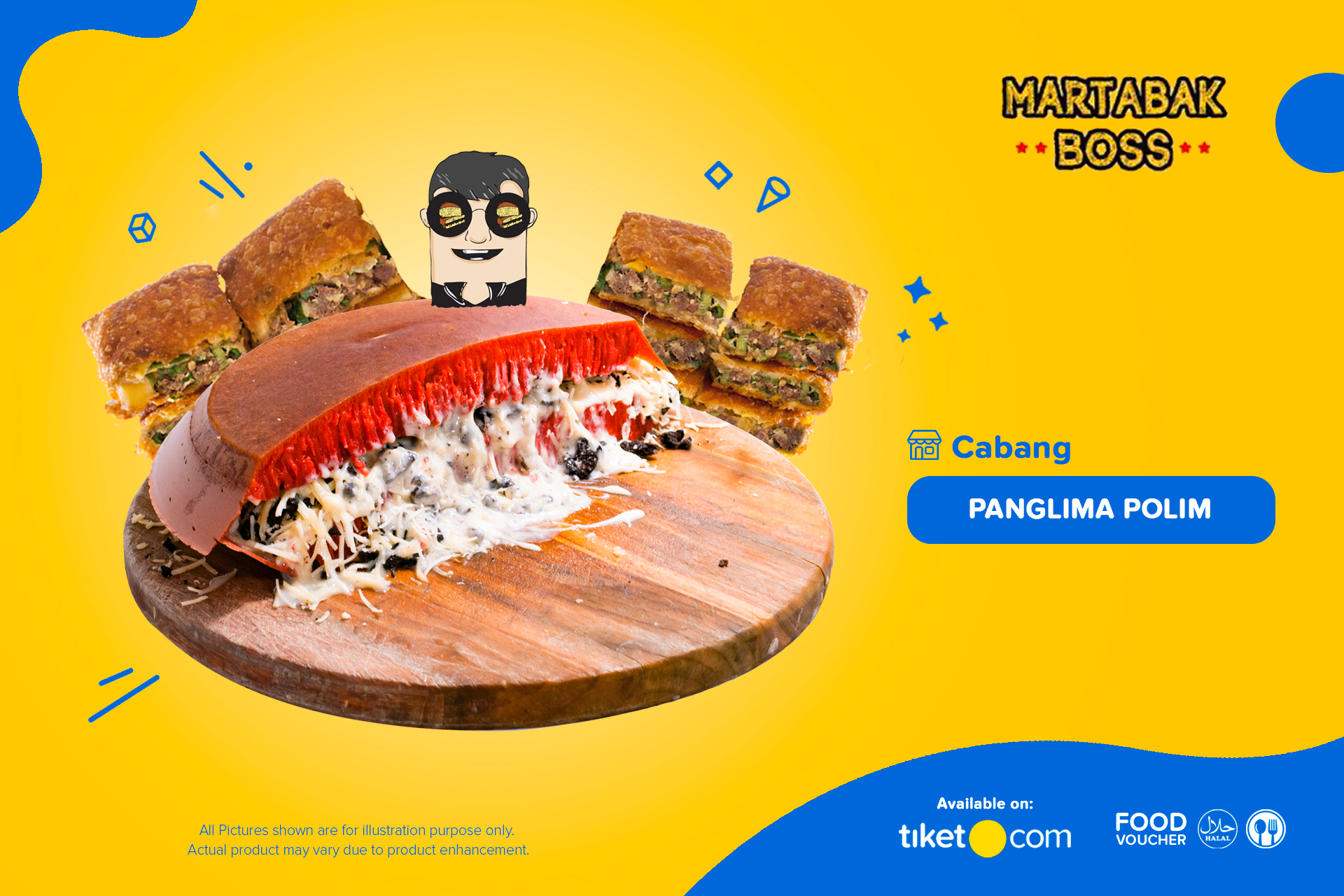 Tiket Voucher Martabak Boss - Panglima Polim Harga Promo - tiket.com