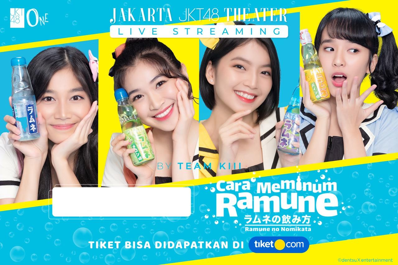 Get Ticket Cara Meminum Ramune oleh JKT48 Team KIII – 5 Maret (Pukul 18 ...