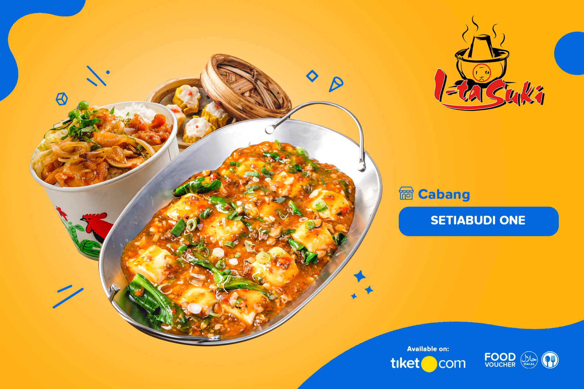 Makan I-ta Suki Setiabudi One Cashback 10% Harga Tiket Masuk 2024