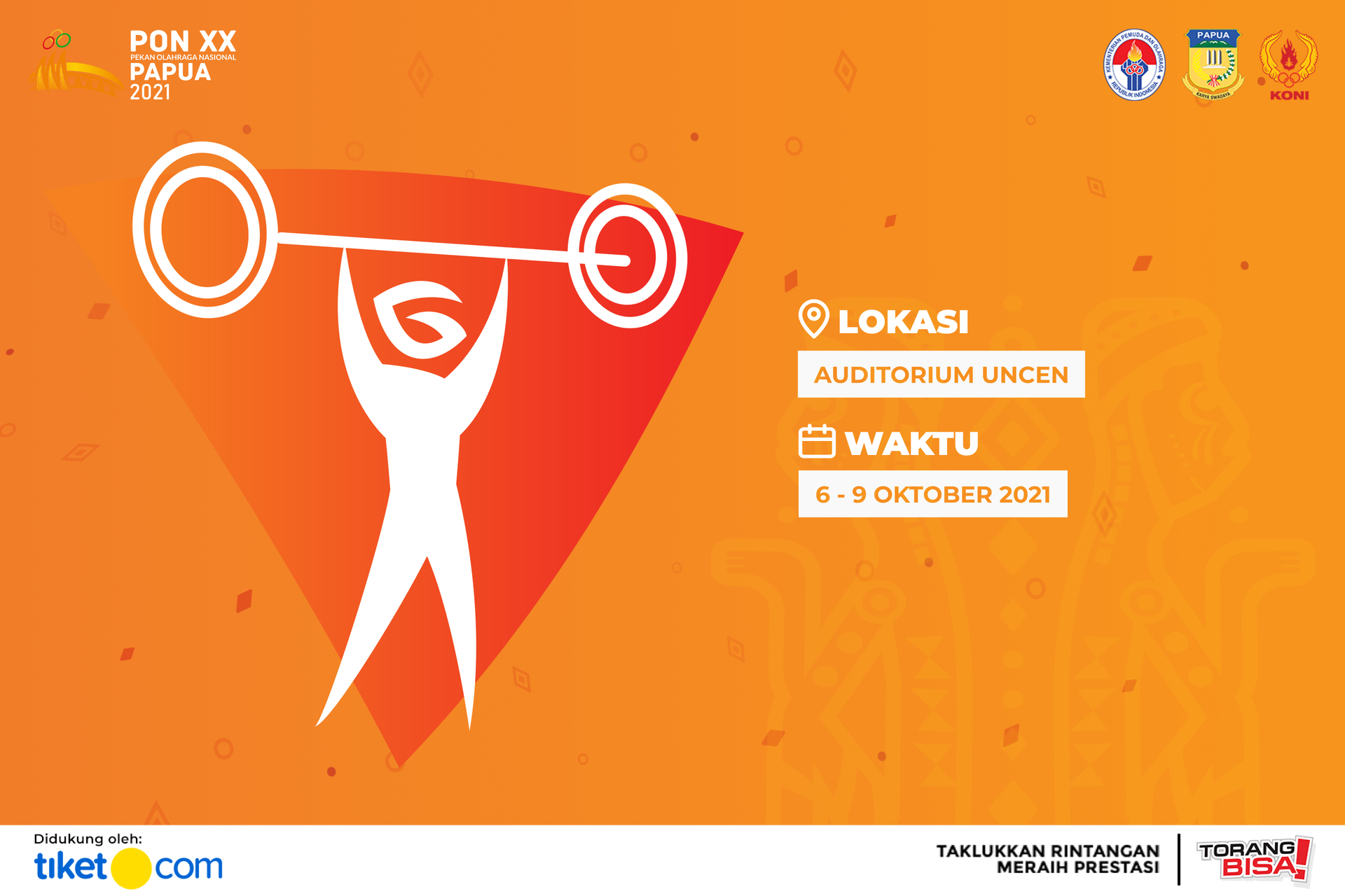 Tiket Angkat Besi - PON Papua 2021 Harga Promo - tiket.com