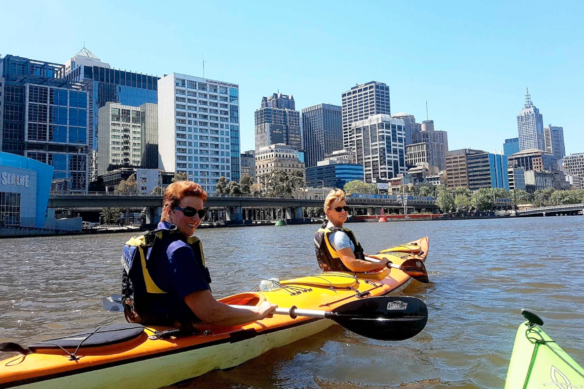 Yarra River Kayak Tour with Eureka Skydeck Entry in Melbourne Package - Newest Promo Price