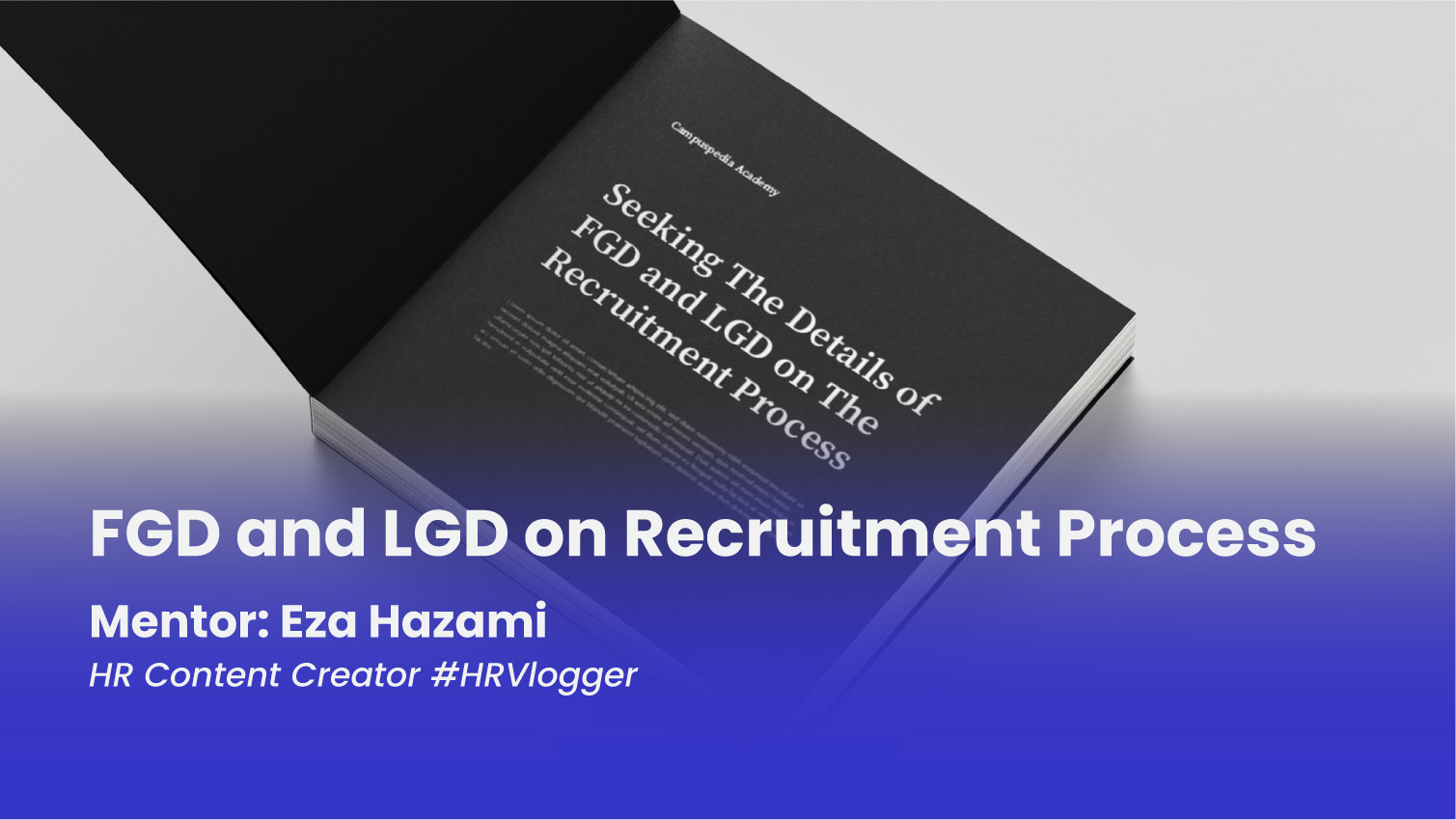 Tiket Webinar Online Career Class Seeking The Details of FGD and LGD on ...