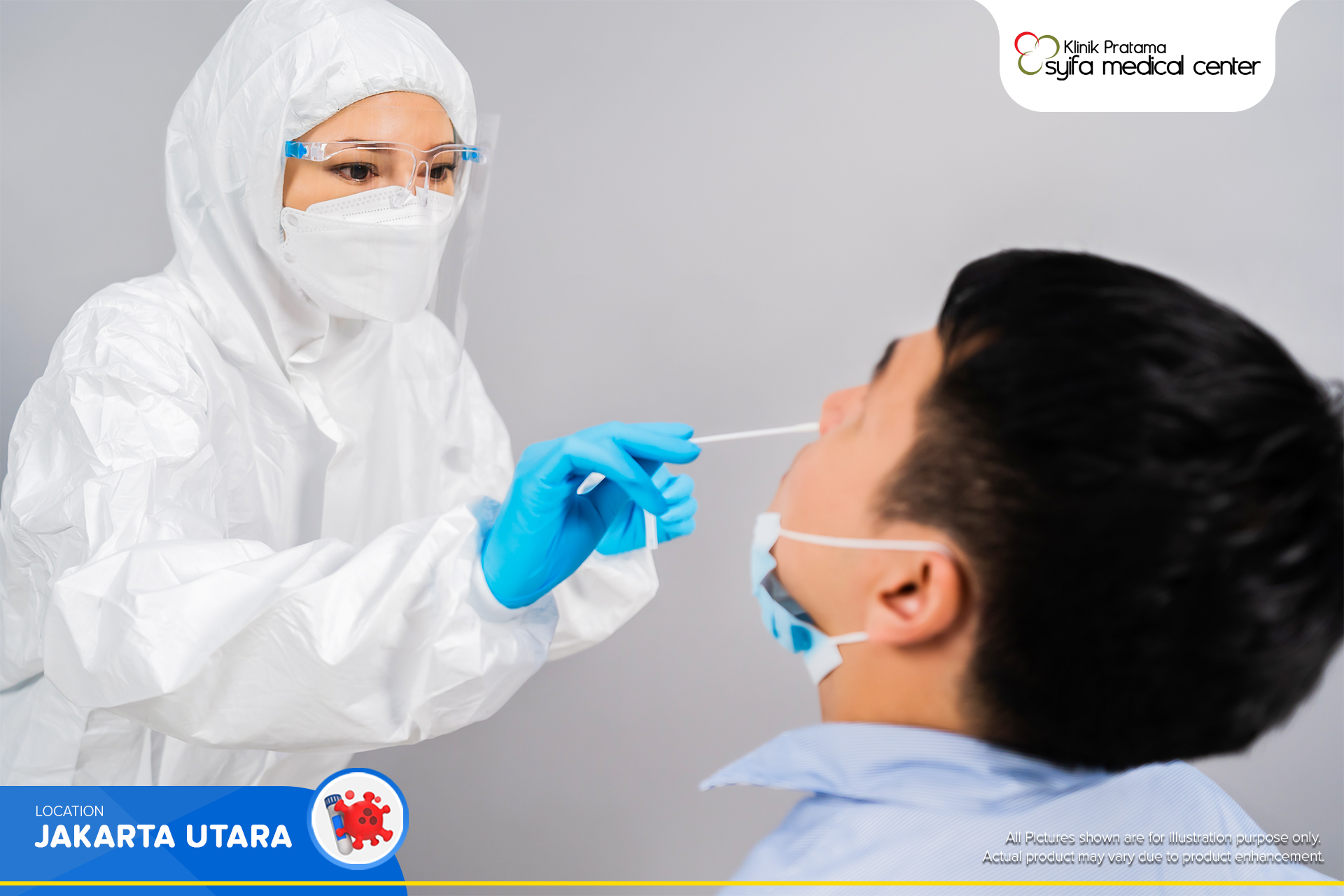 Tiket COVID-19 Rapid / PCR / Swab Antigen Test by Klinik Pratama Syifa ...