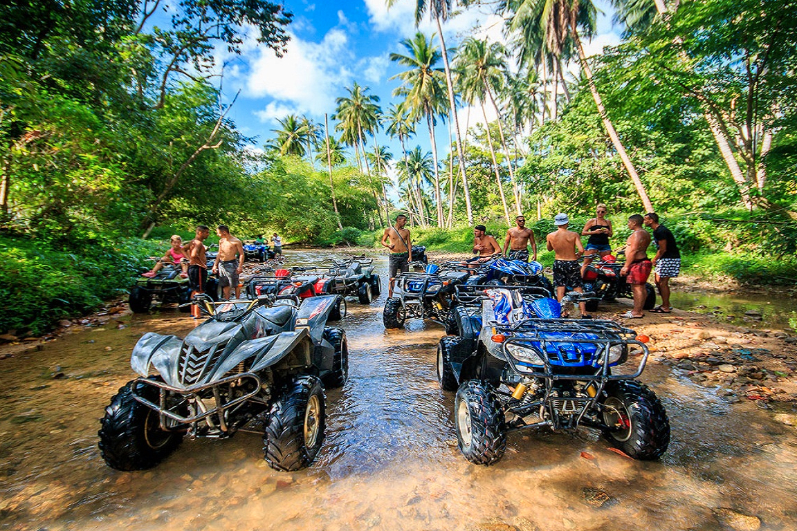 Sewa 2-Hour ATV Jungle Adventure Experience from Koh Samui - Harga ...