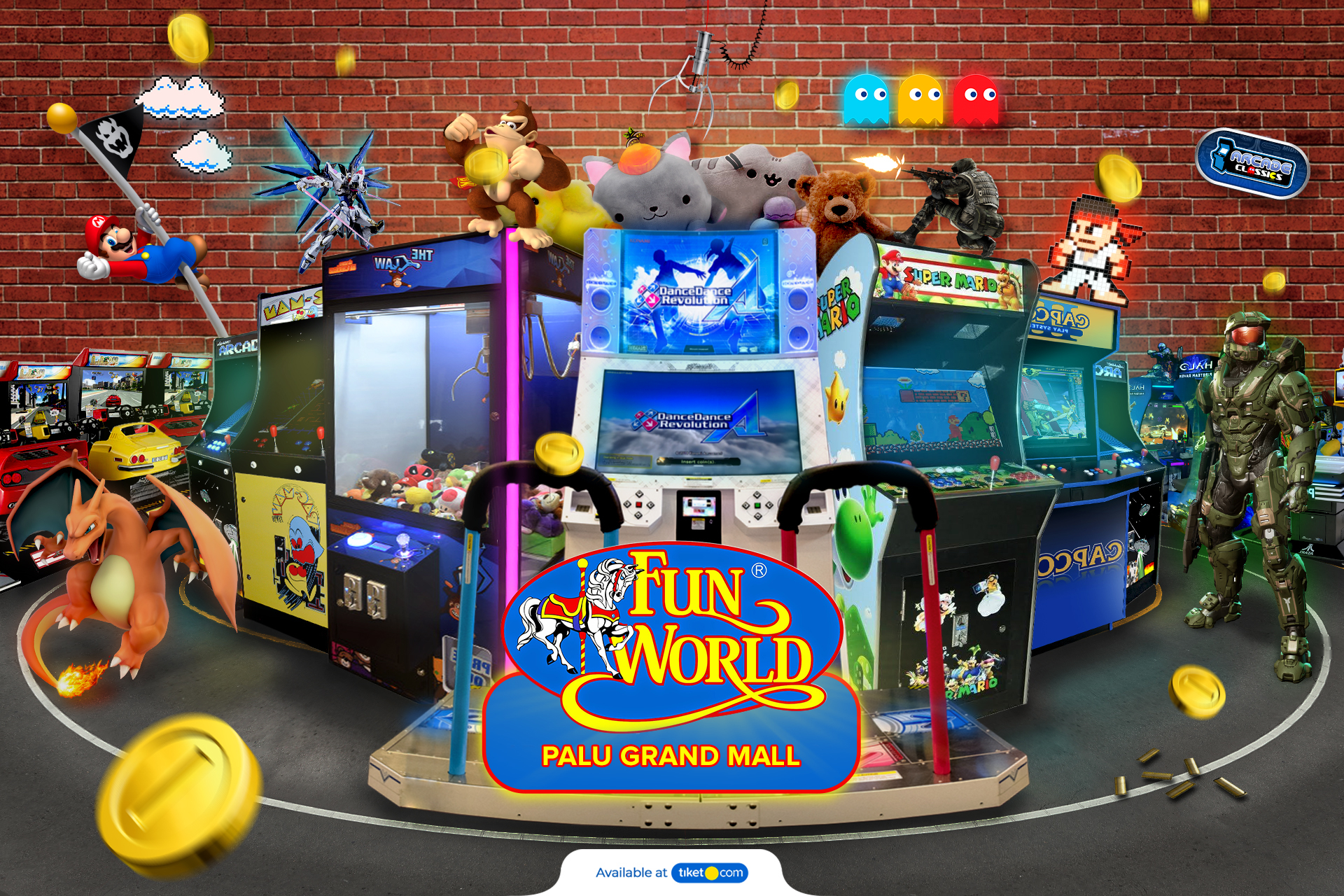 Top Up Funworld Palu Grand Mall Card Newest Price