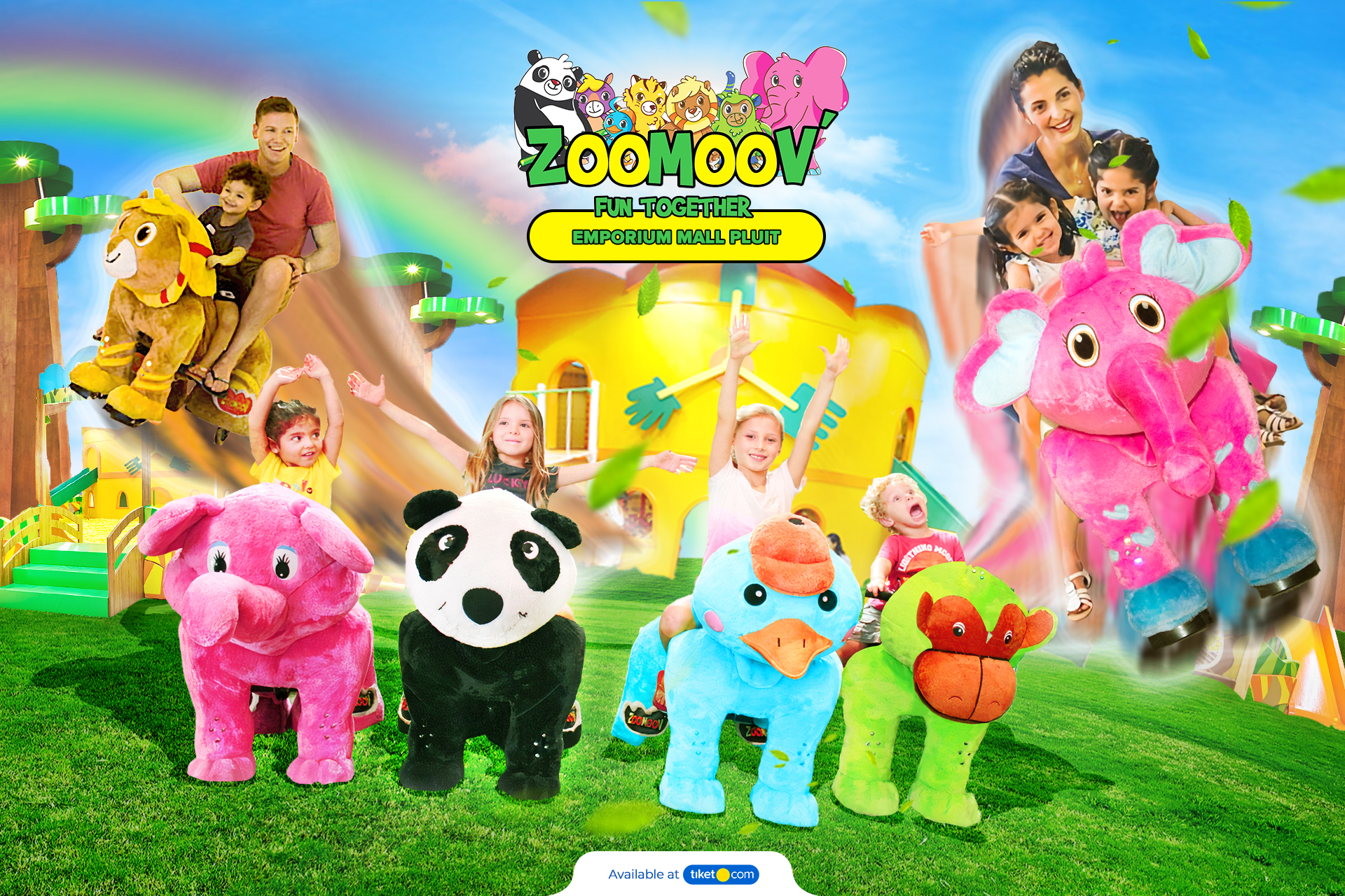 Zoomoov Emporium Mall Pluit Ticket - Newest Entry Ticket Prices