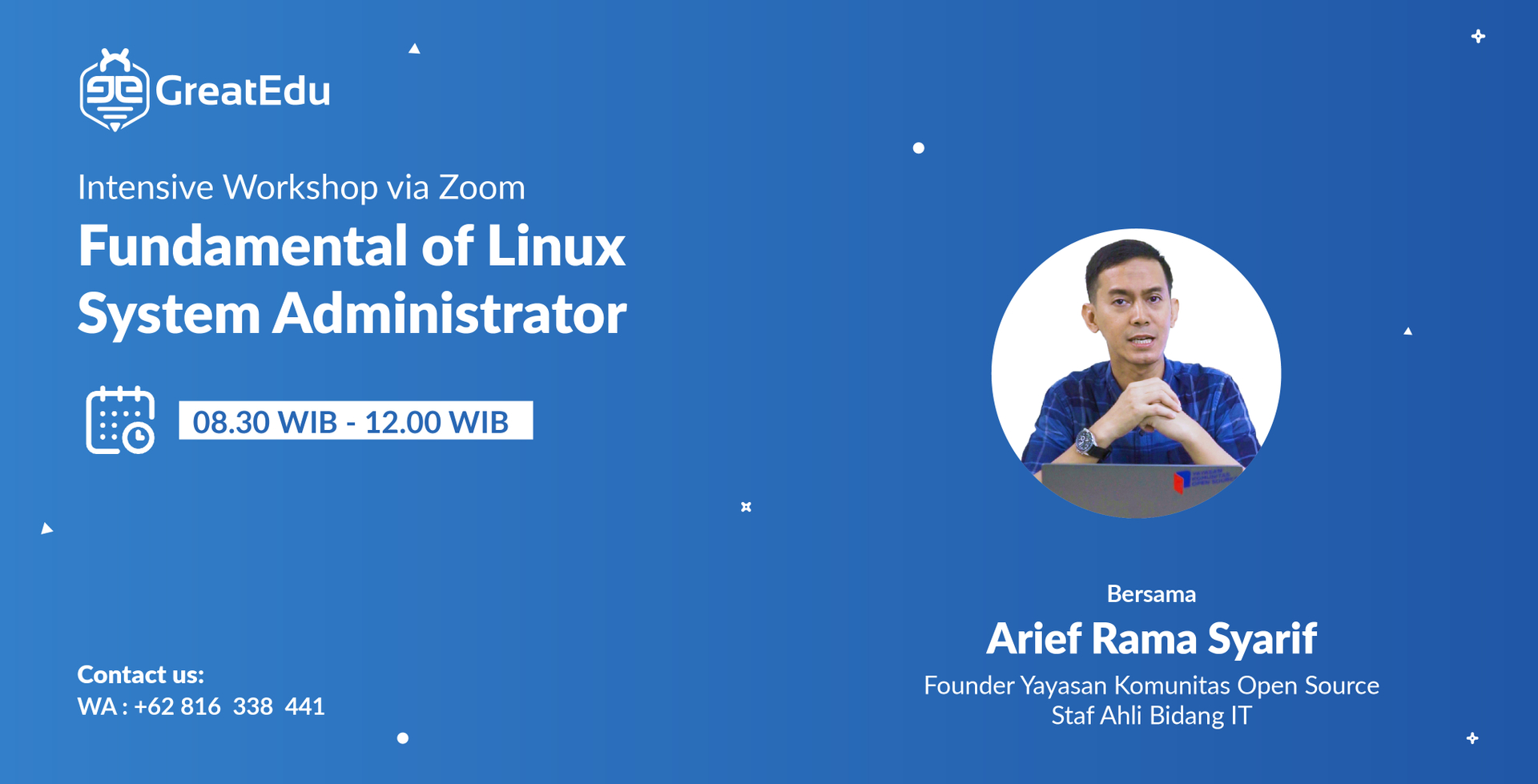 Tiket Intensive Workshop Fundamental of Linux System Administrator ...