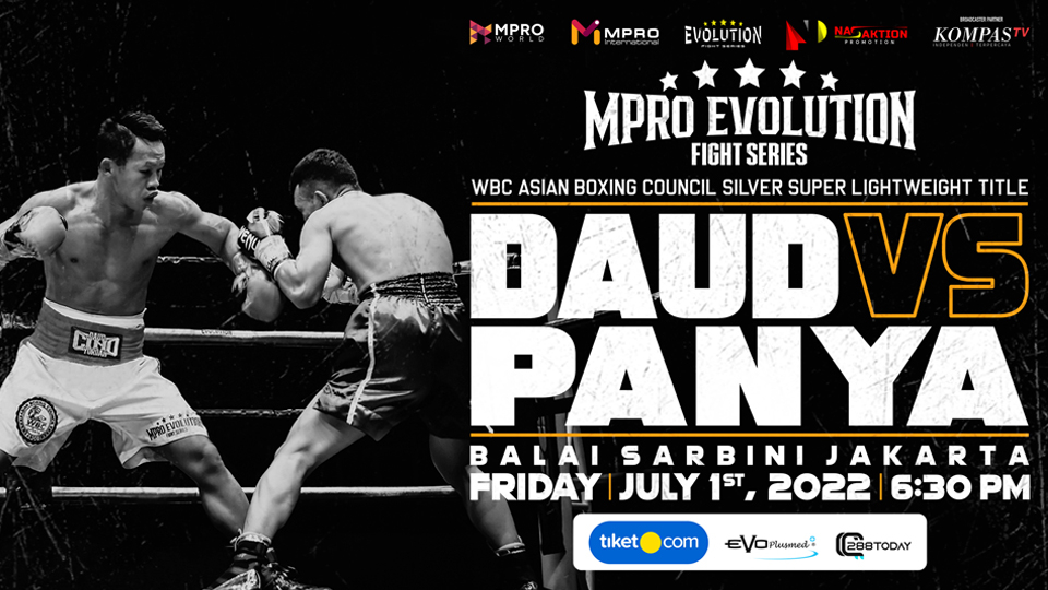 Tiket MPRO Evolution Fight Series - WBC Asian Boxing Council Silver Super Lightweight DAUD vs ...