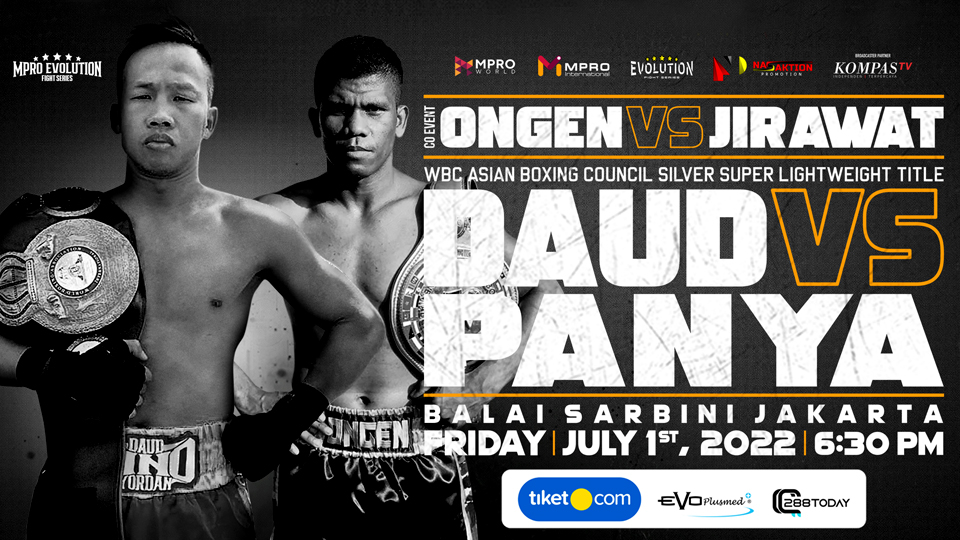 Tiket MPRO Evolution Fight Series - WBC Asian Boxing Council Silver Super Lightweight DAUD vs ...