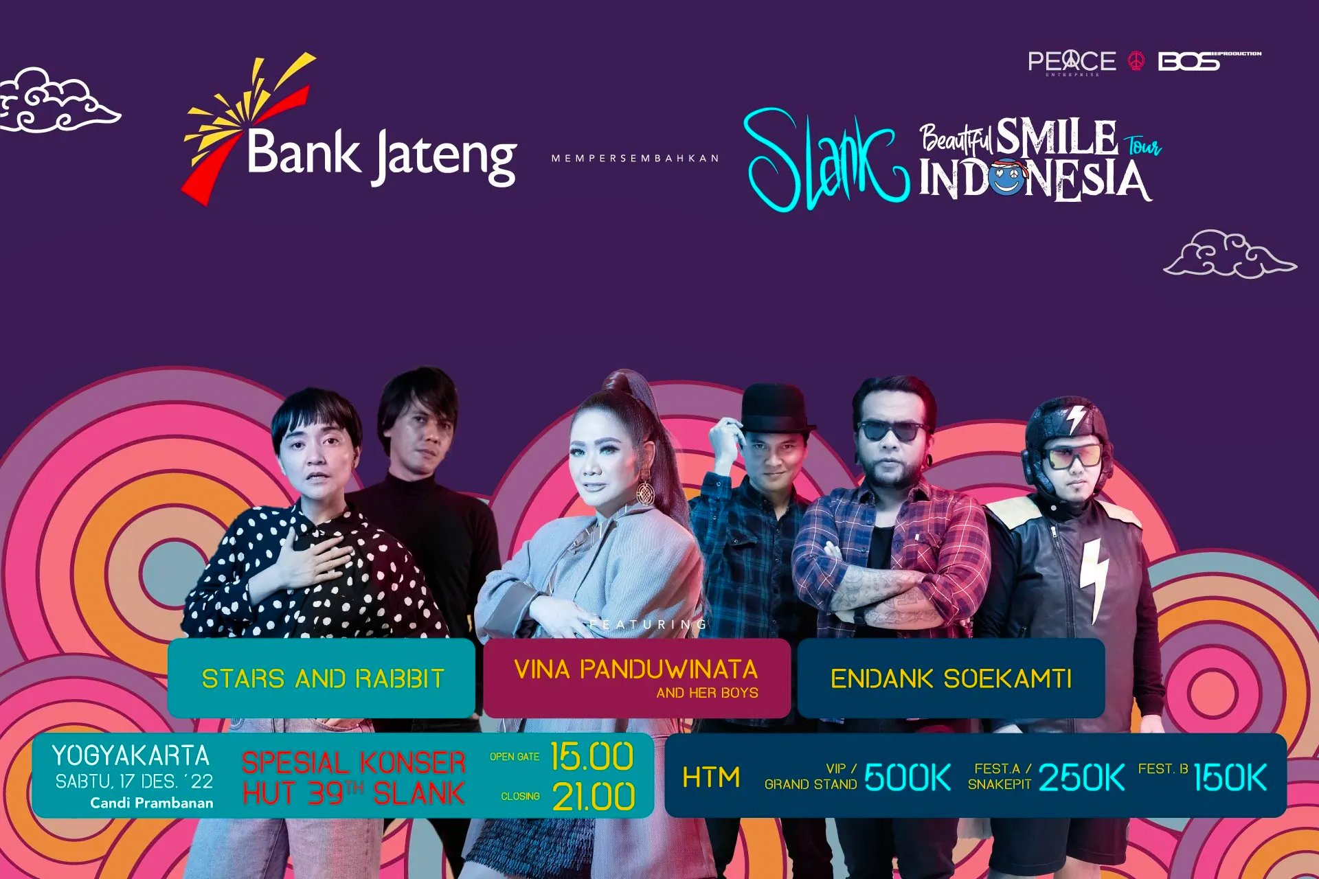 Tiket SLANK "Beautiful Smile Indonesia" - Yogyakarta Harga Promo - tiket.com