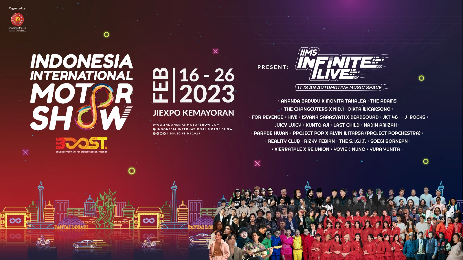 Tiket Indonesia International Motor Show (IIMS) & IIMS Infinite Live ...