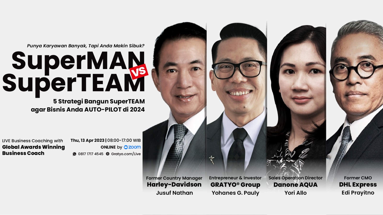 Tiket GRATYO - 5 Strategi Bangun Bisnis Profitable yang AUTO-PILOT di ...