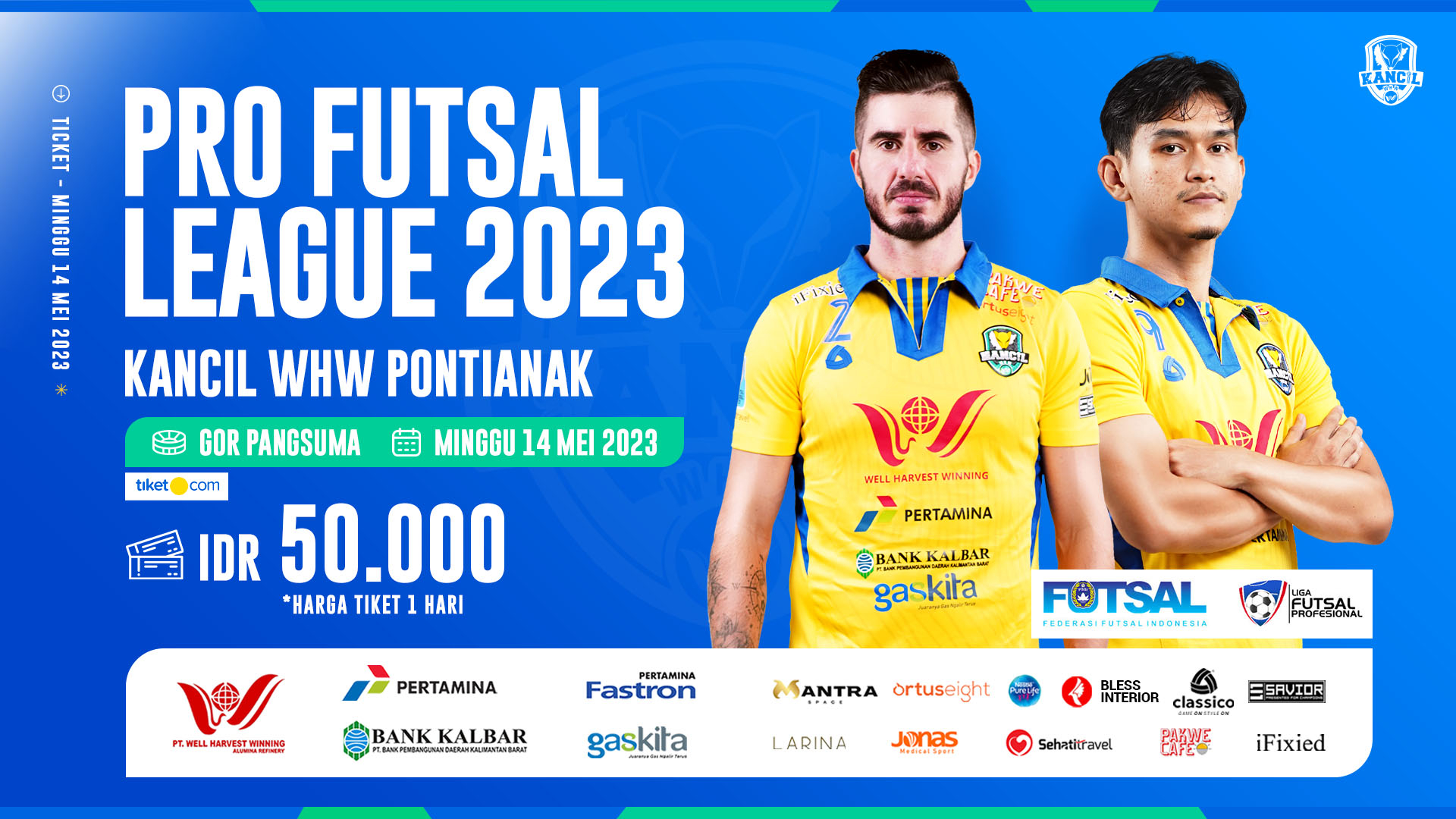 Tiket Pro Futsal League 2023 - Series Pontianak Harga Promo - tiket.com