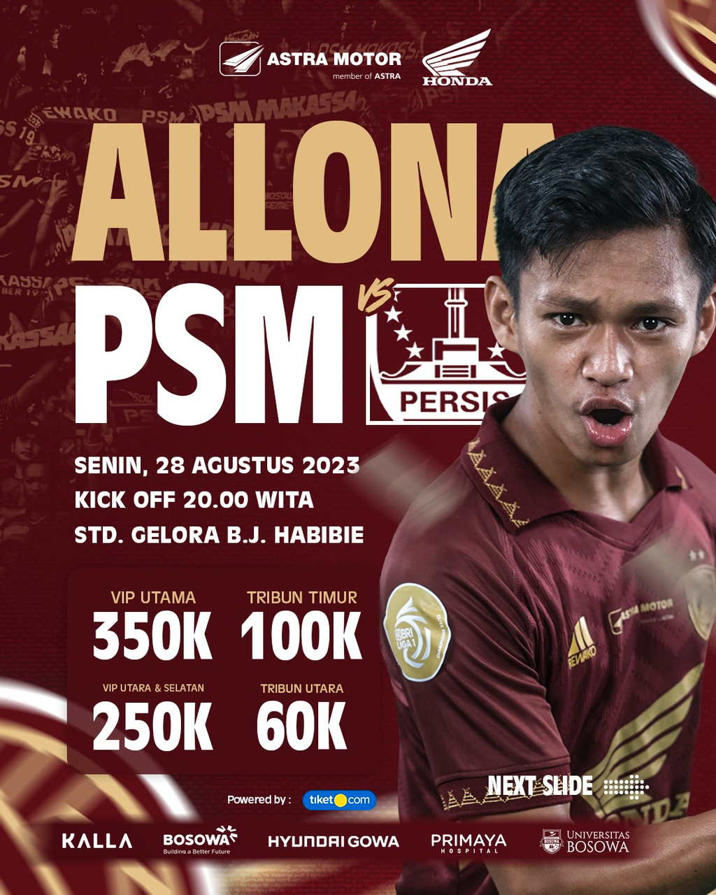 Tiket BRI LIGA 1 - PSM MAKASSAR VS PERSIS SOLO - MEMBERSHIP Harga Promo ...