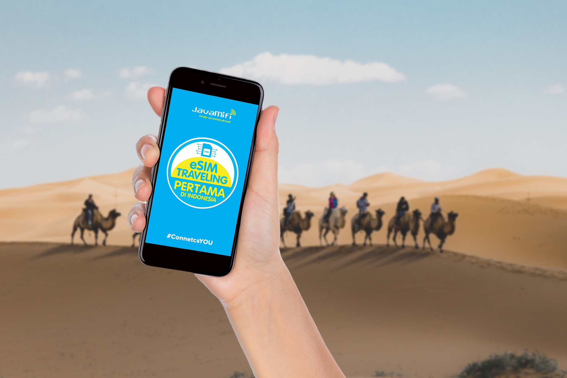 eSIM Saudi Arabia by JavaMifi Diskon 50% Harga Paket