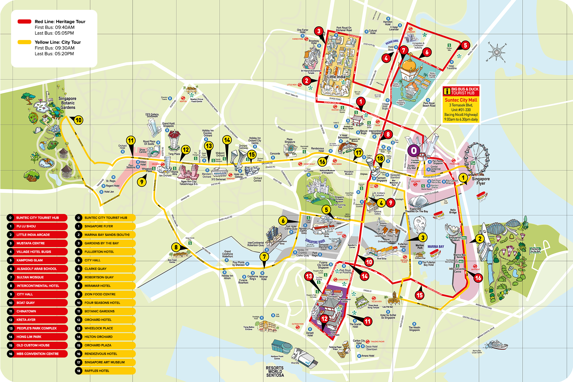 BIG BUS Singapore - Hop on Hop off Bus Tour 50% Off Tour Package