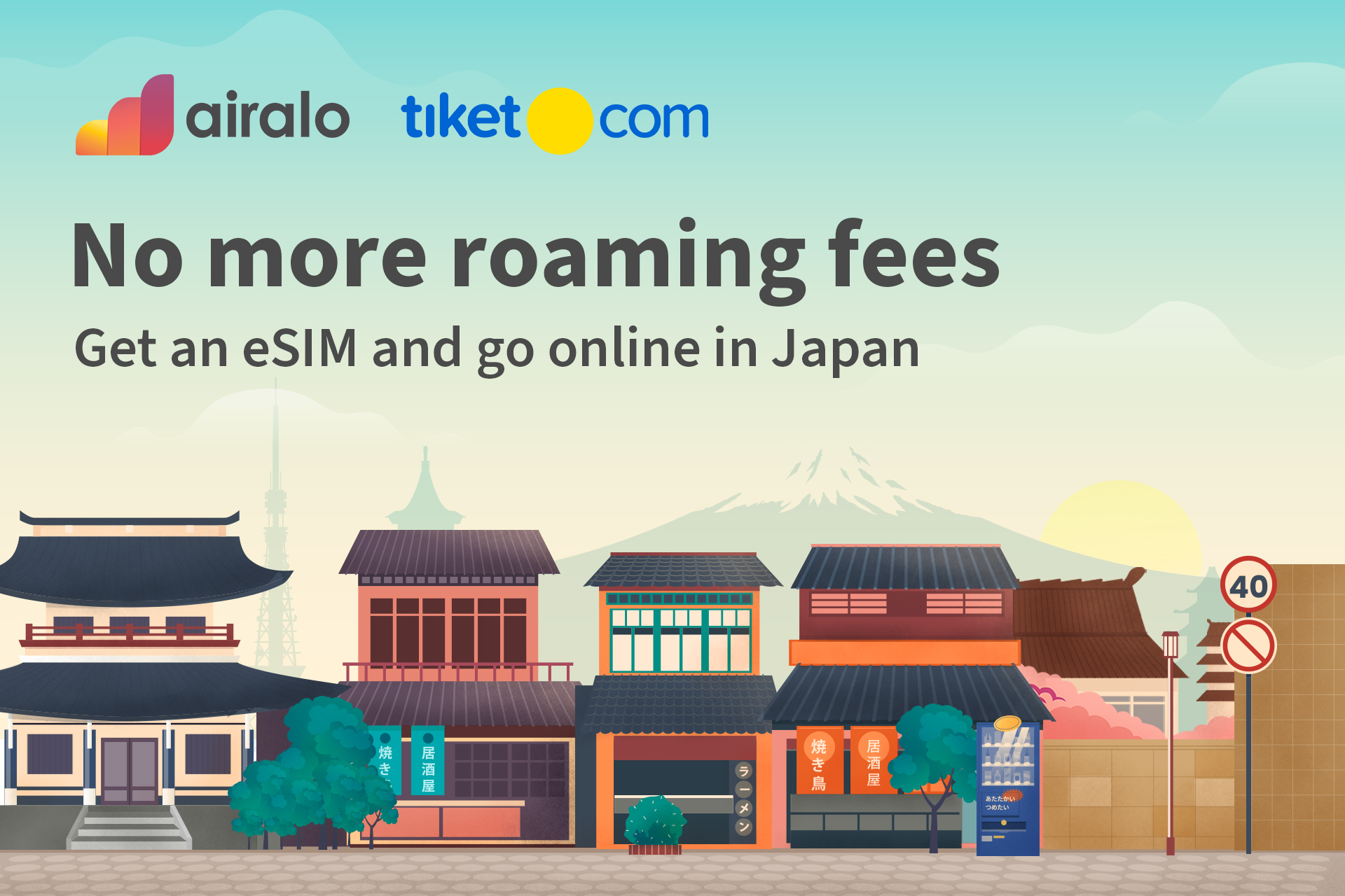 Paket e-Sim Airalo Jepang Diskon 50% Harga Tiket Masuk