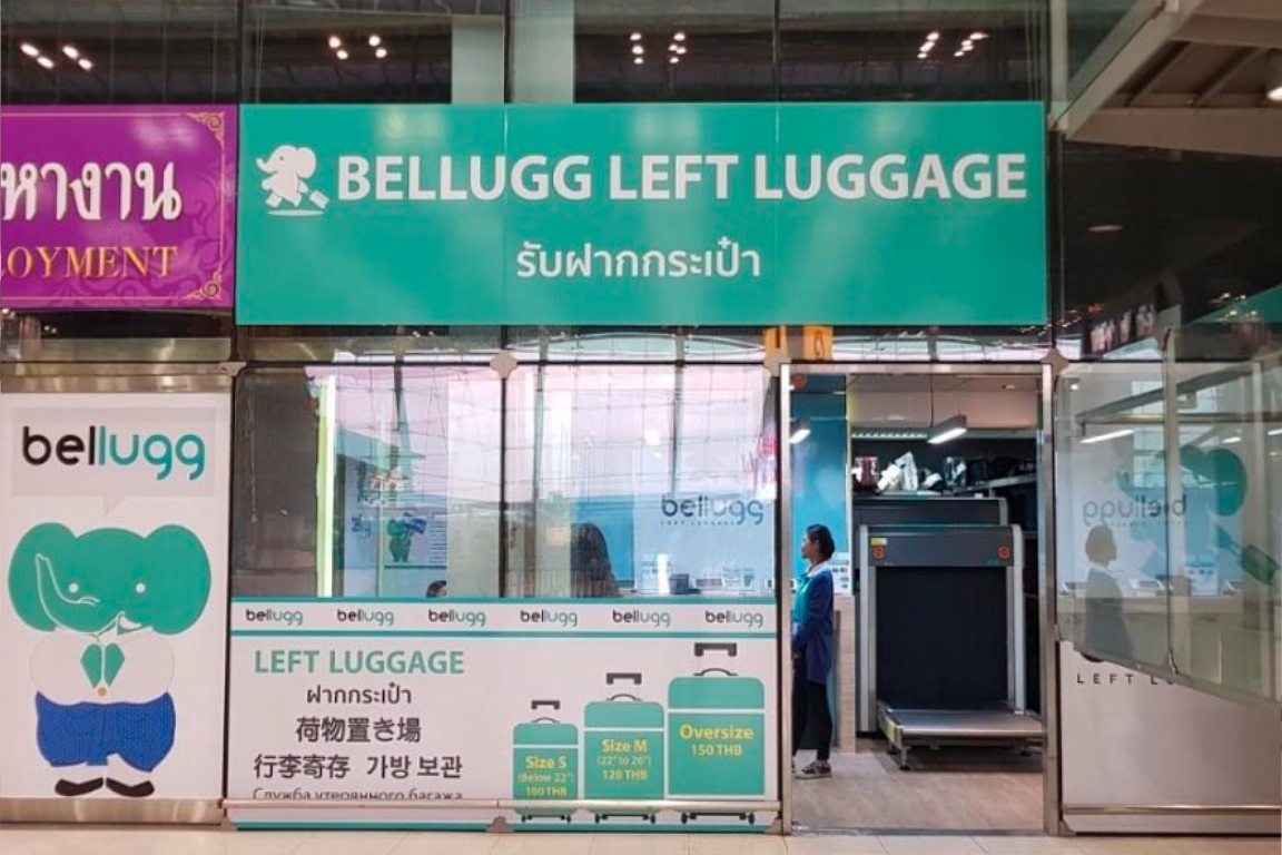 Tiket [BKK Airport] Bellugg Luggage Storage Harga Promo - tiket.com
