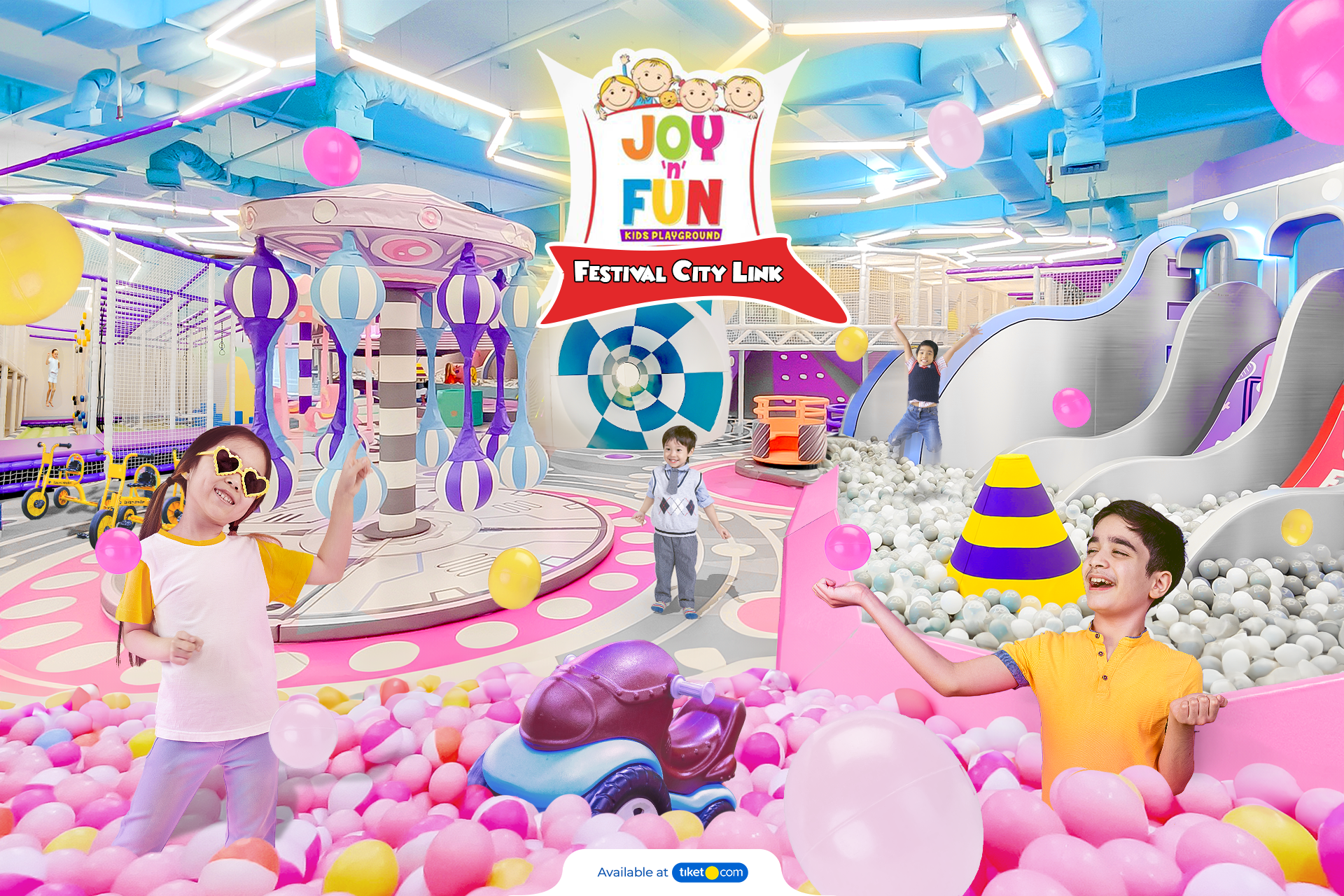 Joy n Fun Festival City Link Ticket - Newest Entry Ticket Prices