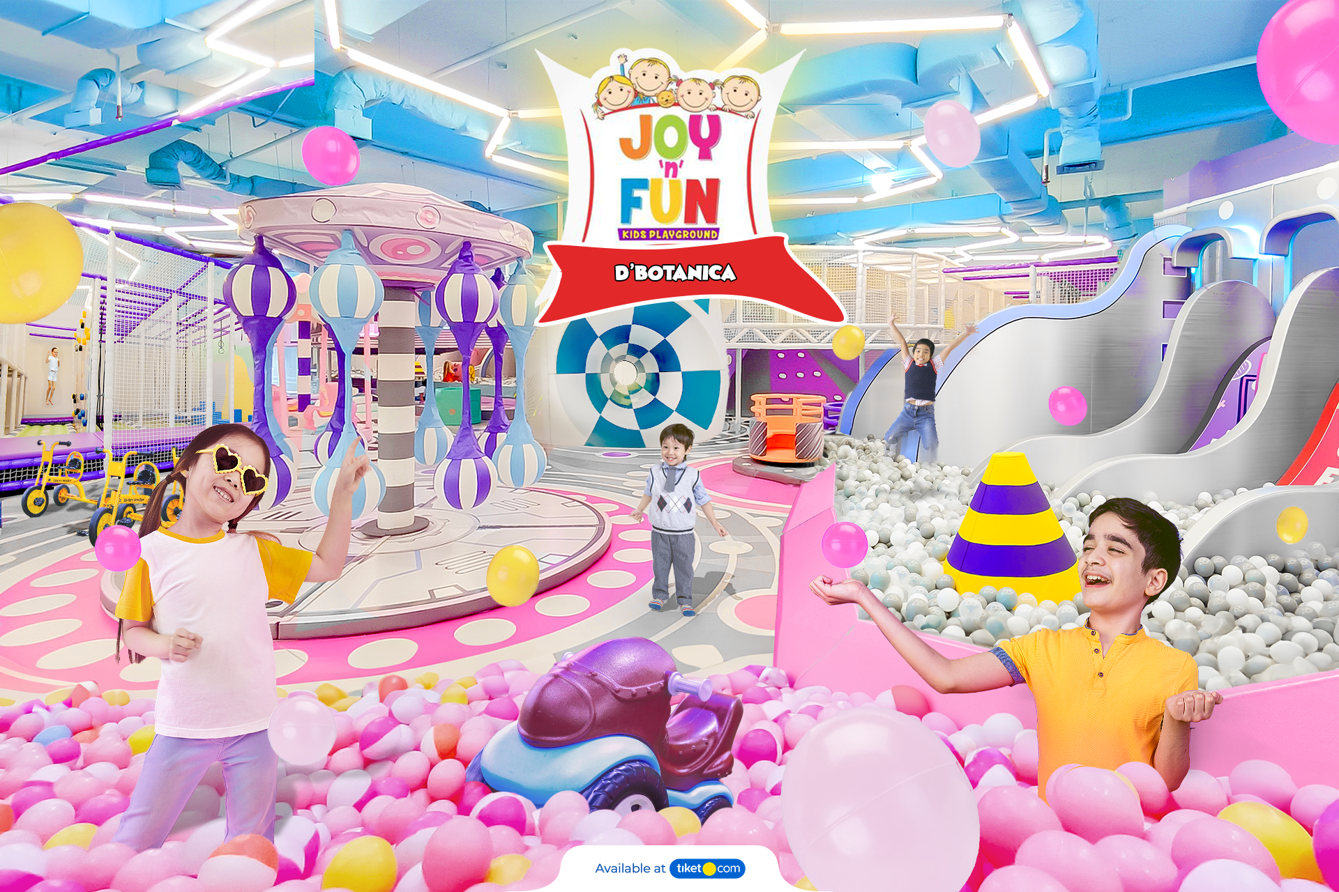 Tiket Joy n Fun d'Botanica - Harga Tiket Masuk Terbaru