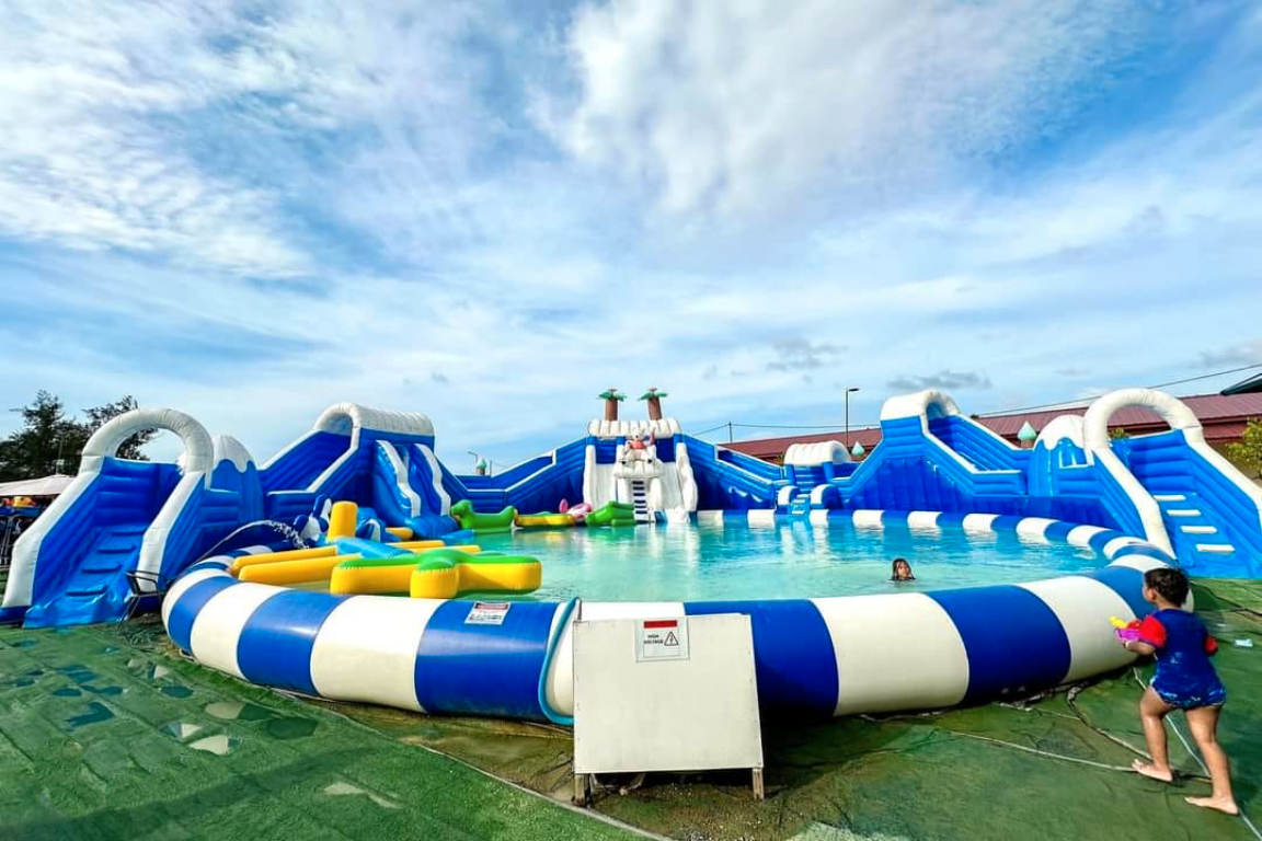 Fun Splash Water Theme Park Ticket in Tuaran Diskon 50% Harga Tiket Masuk