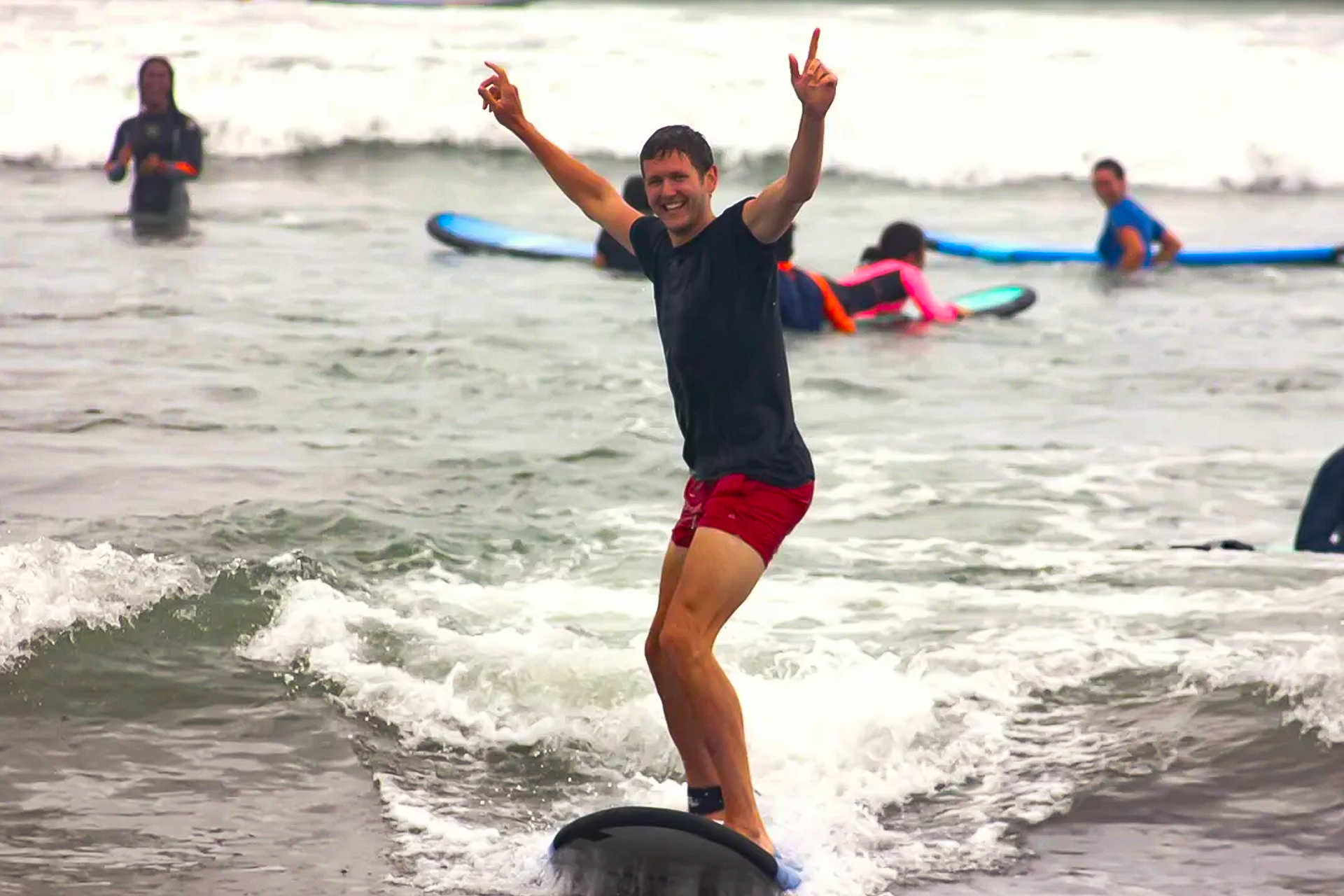 Paket Surfing Lesson at Legian Beach by 7Surf Bali - Harga Promo Terbaru