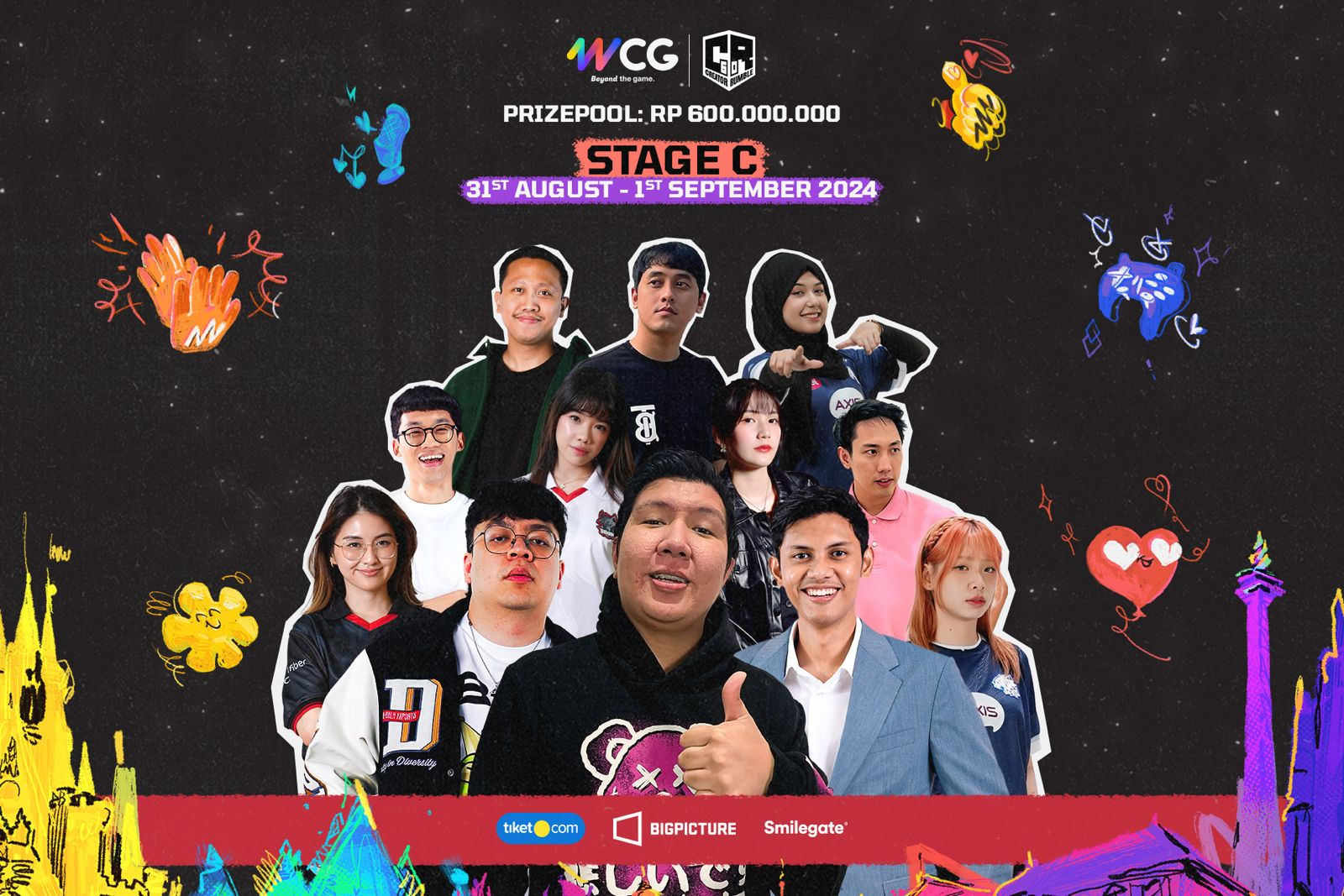 WCG FESTIVAL Cashback 10% on 2024 Entrance Ticket Prices!