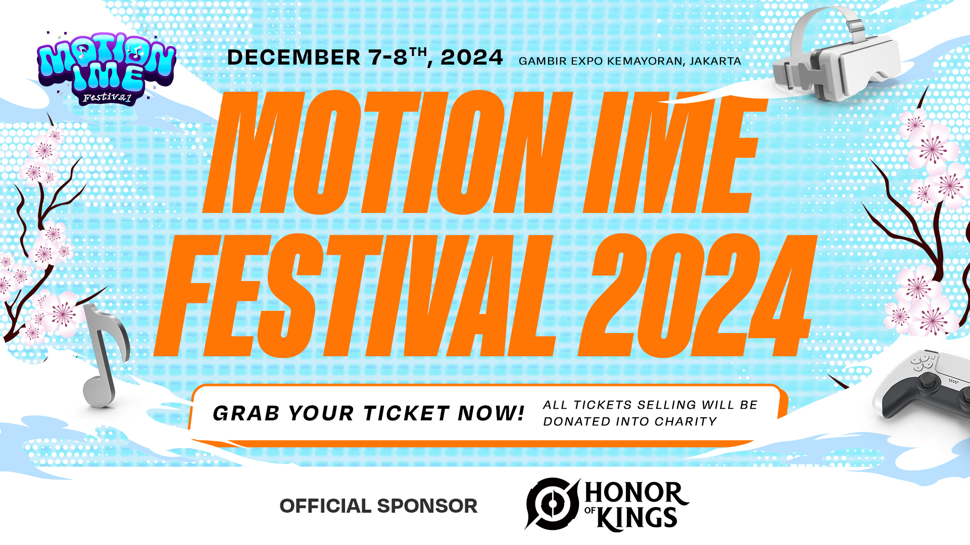 Tiket Motion IME Festival - Merchandise Harga Promo - tiket.com