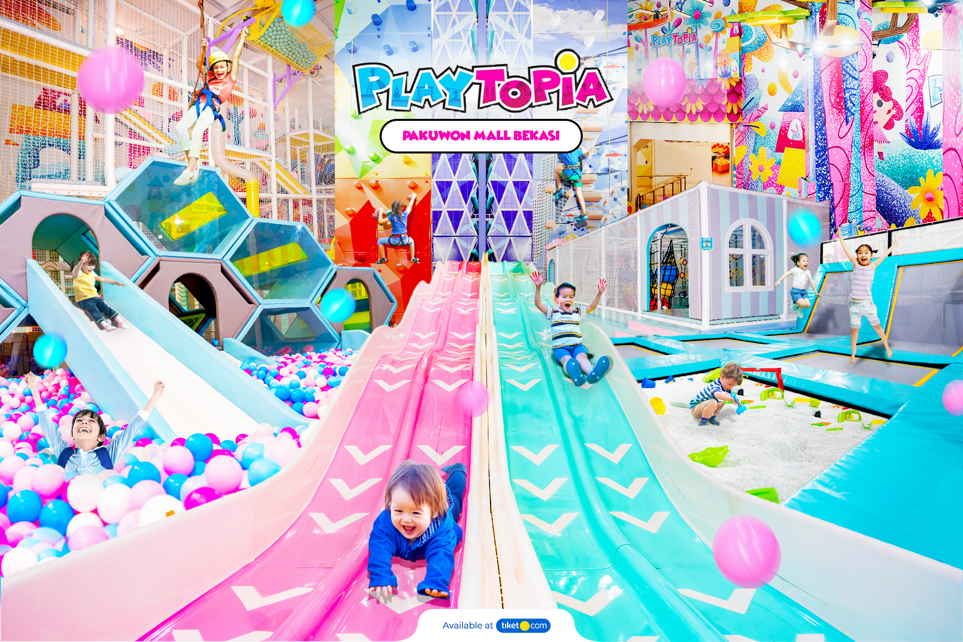 Tiket Playtopia Pakuwon Mall Bekasi Diskon s.d. 30%
