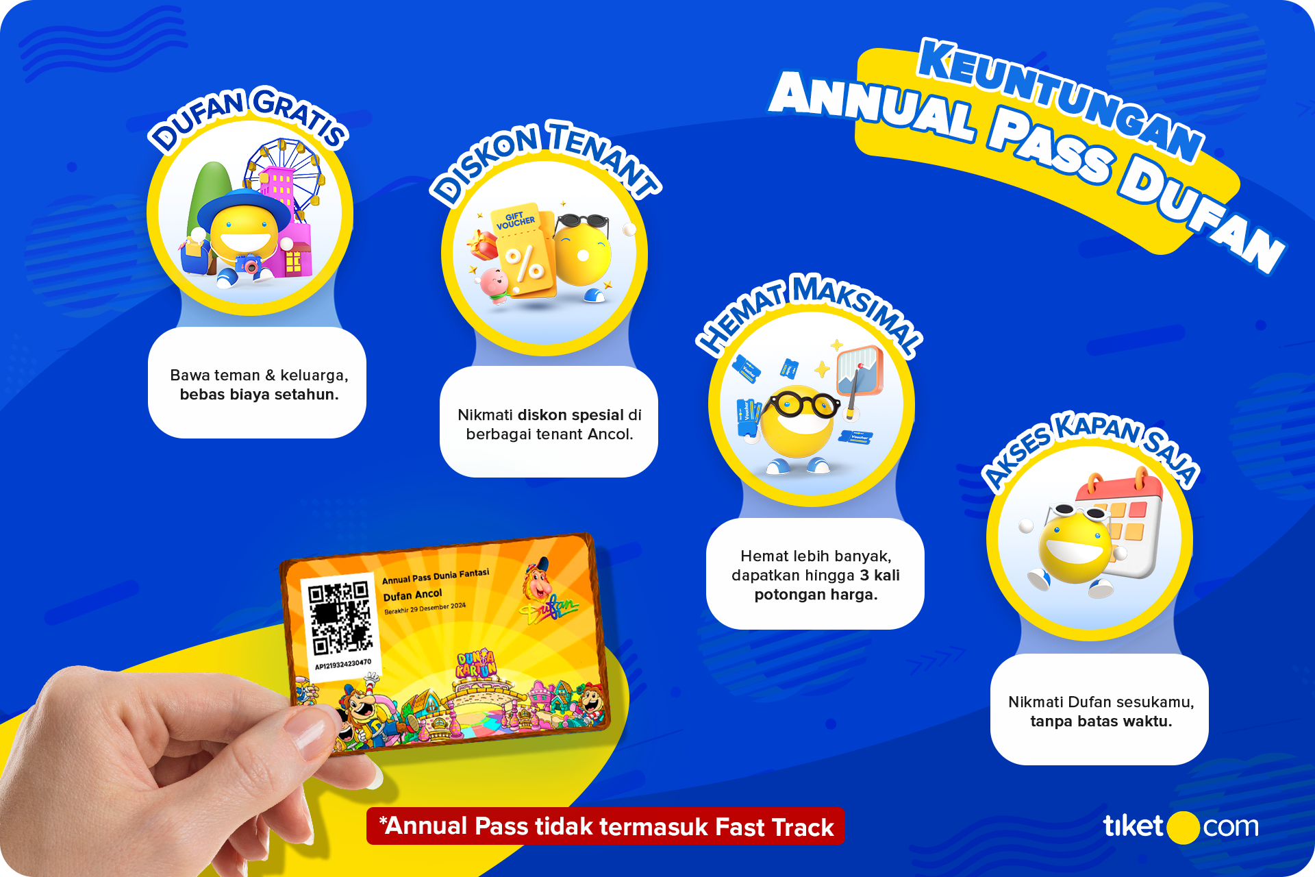 Dunia Fantasi (Dufan) Tiket Masuk Promo s.d. 30% 🎟️