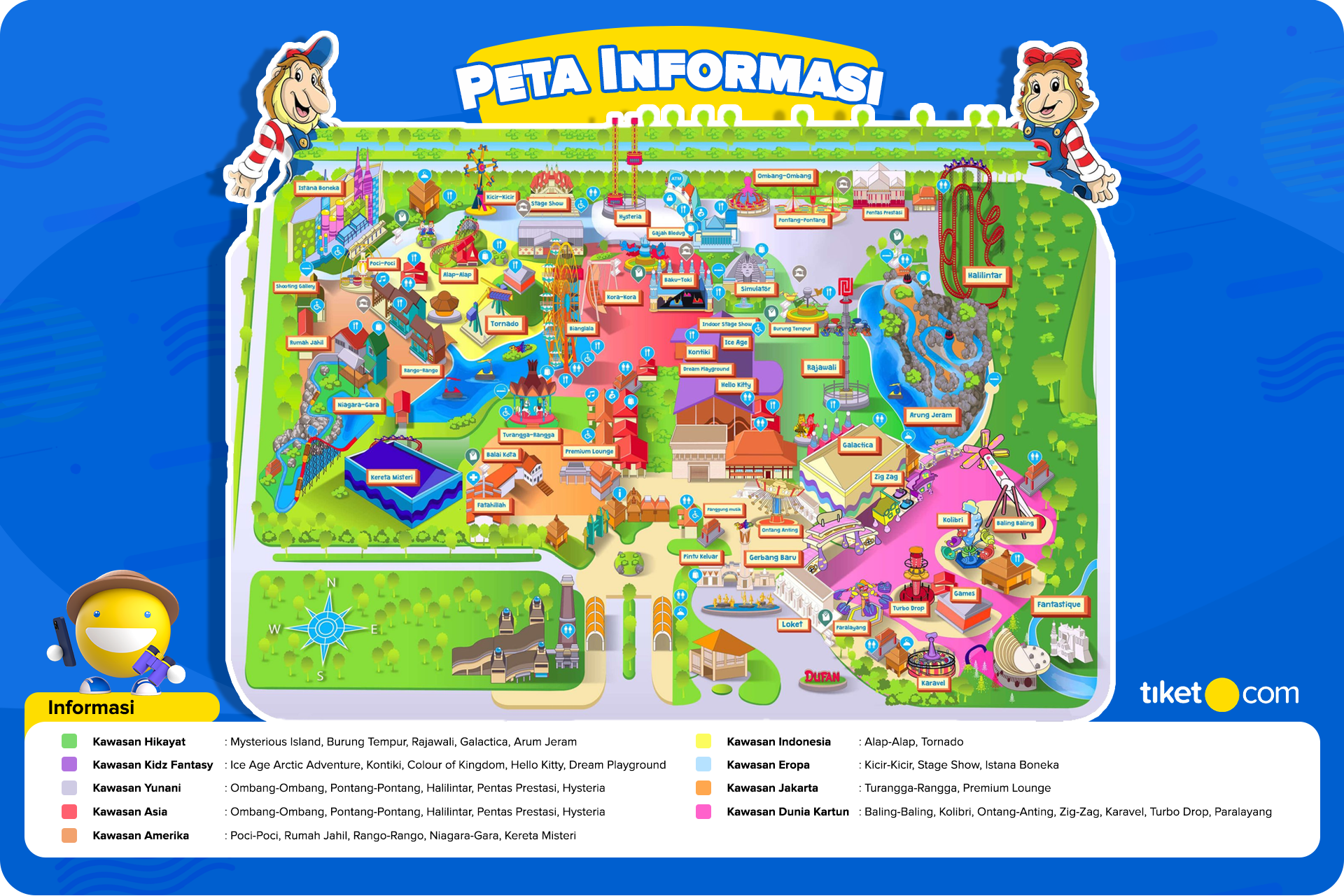 Dunia Fantasi (Dufan) Tiket Masuk Promo s.d. 30% 🎟️