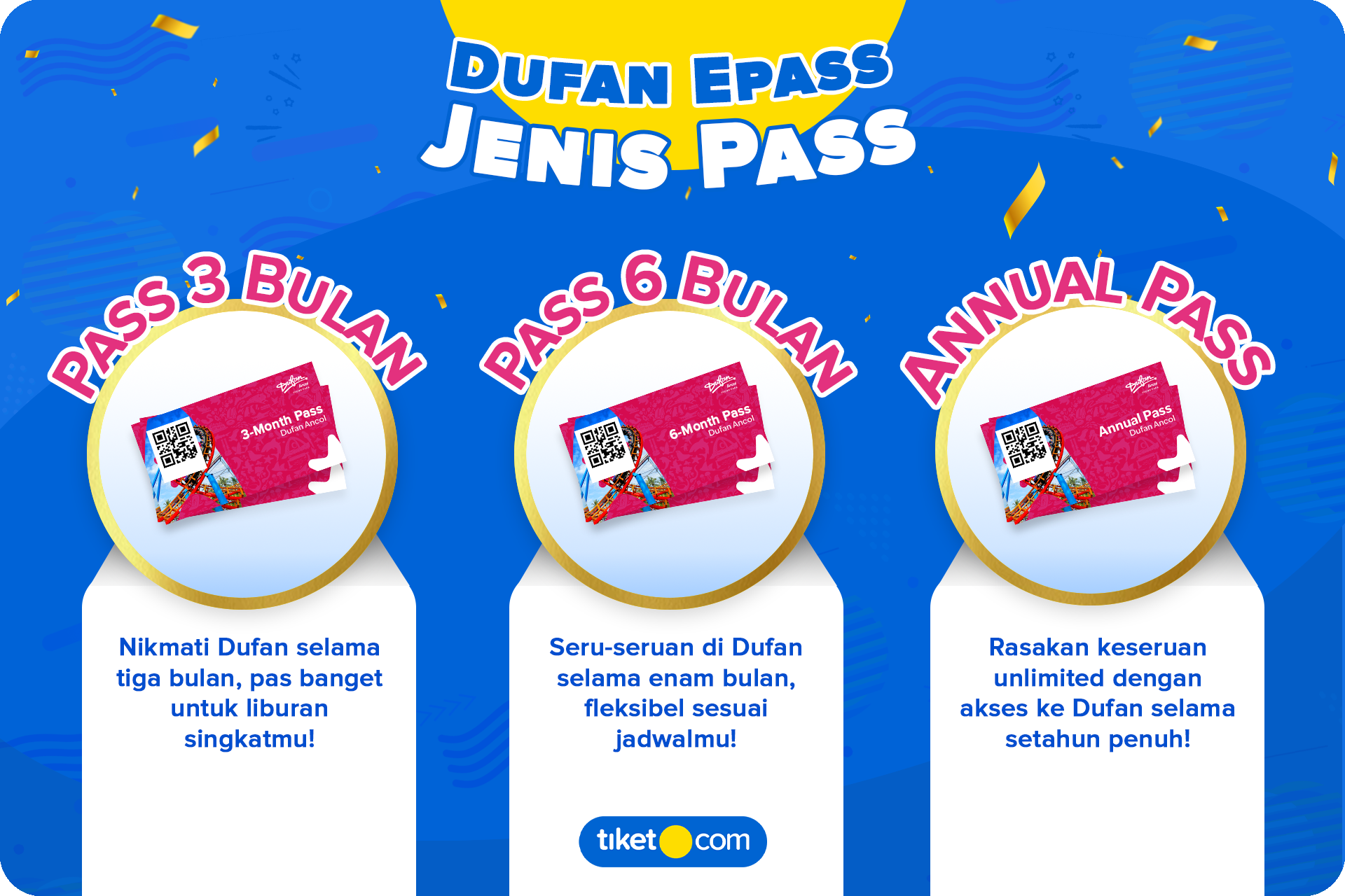 Dunia Fantasi (Dufan) Tiket Masuk Promo s.d. 30% 🎟️