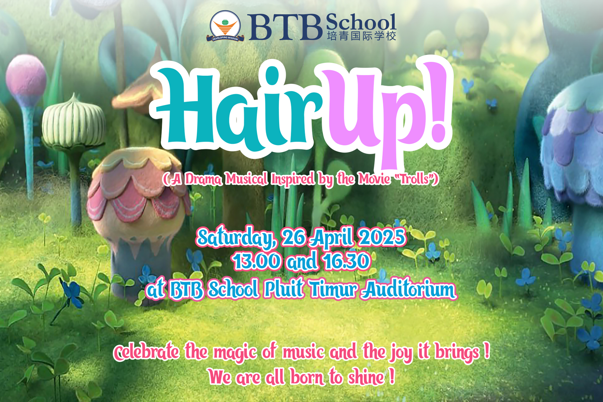 Tiket HairUp! - BTB School Harga Promo - tiket.com