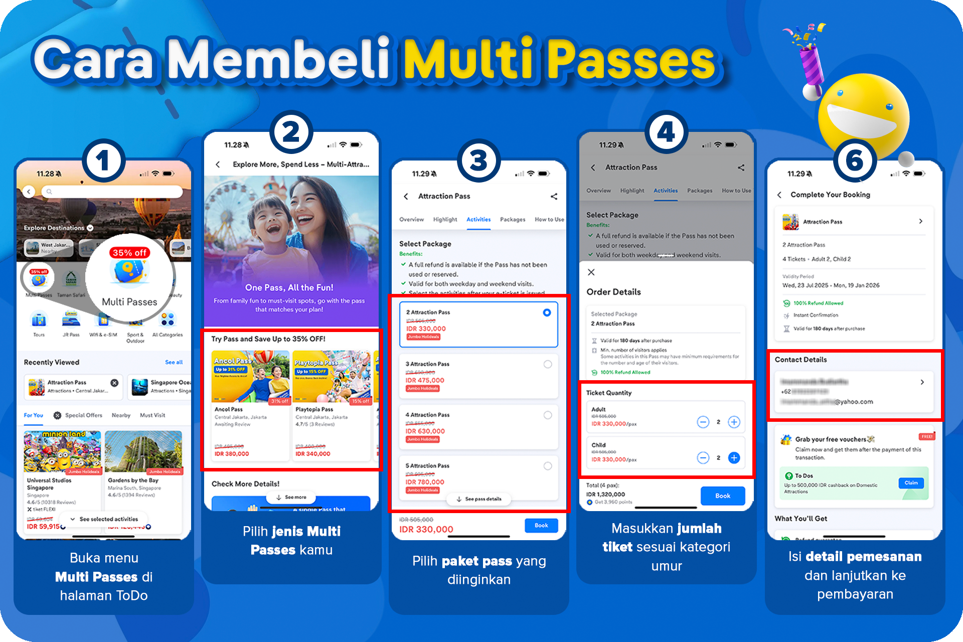 Tiket Ancol Pass Harga Promo - tiket.com