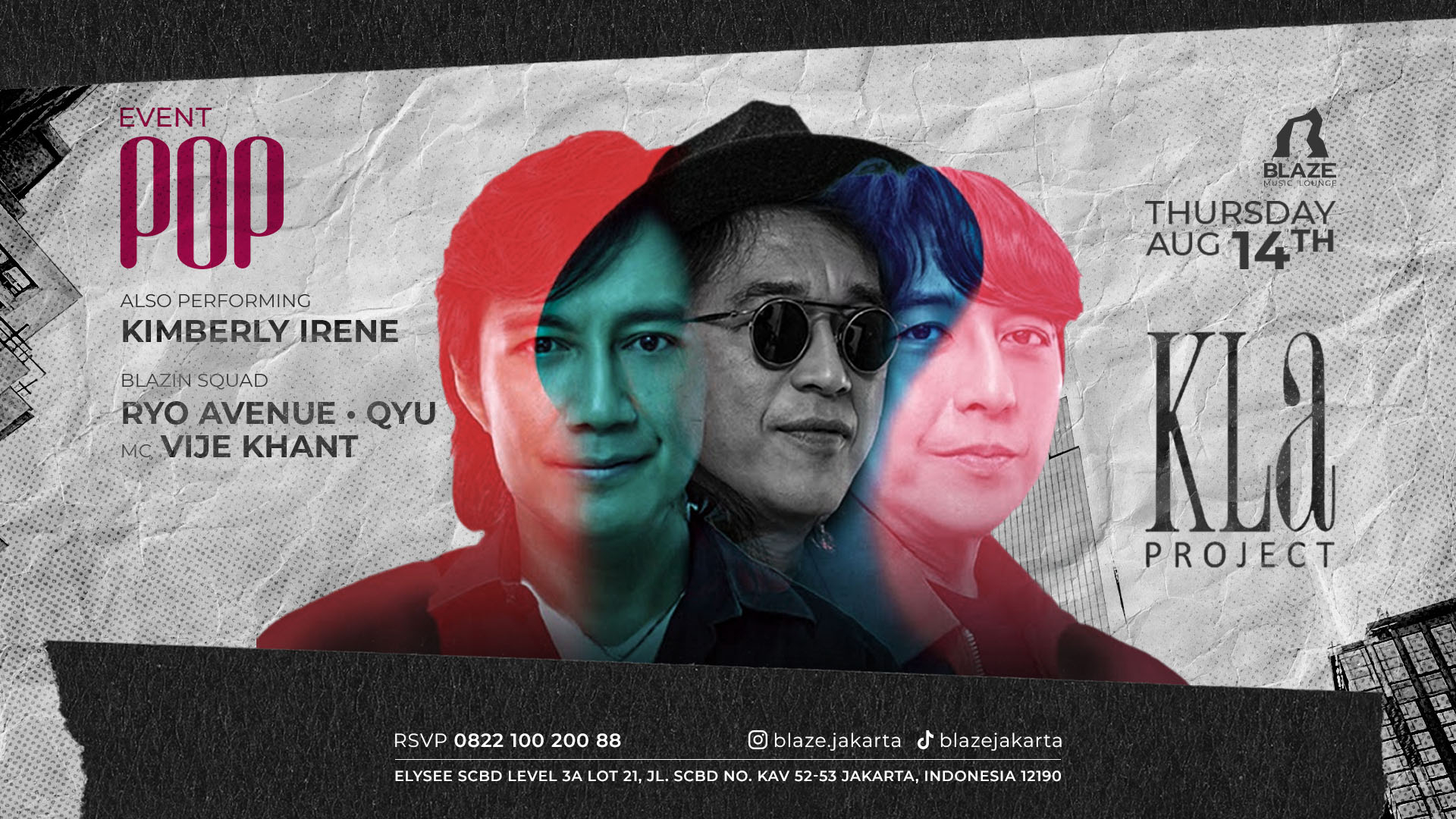 Get Ticket KLA PROJECT at Blaze Jakarta Promo Prices - tiket.com
