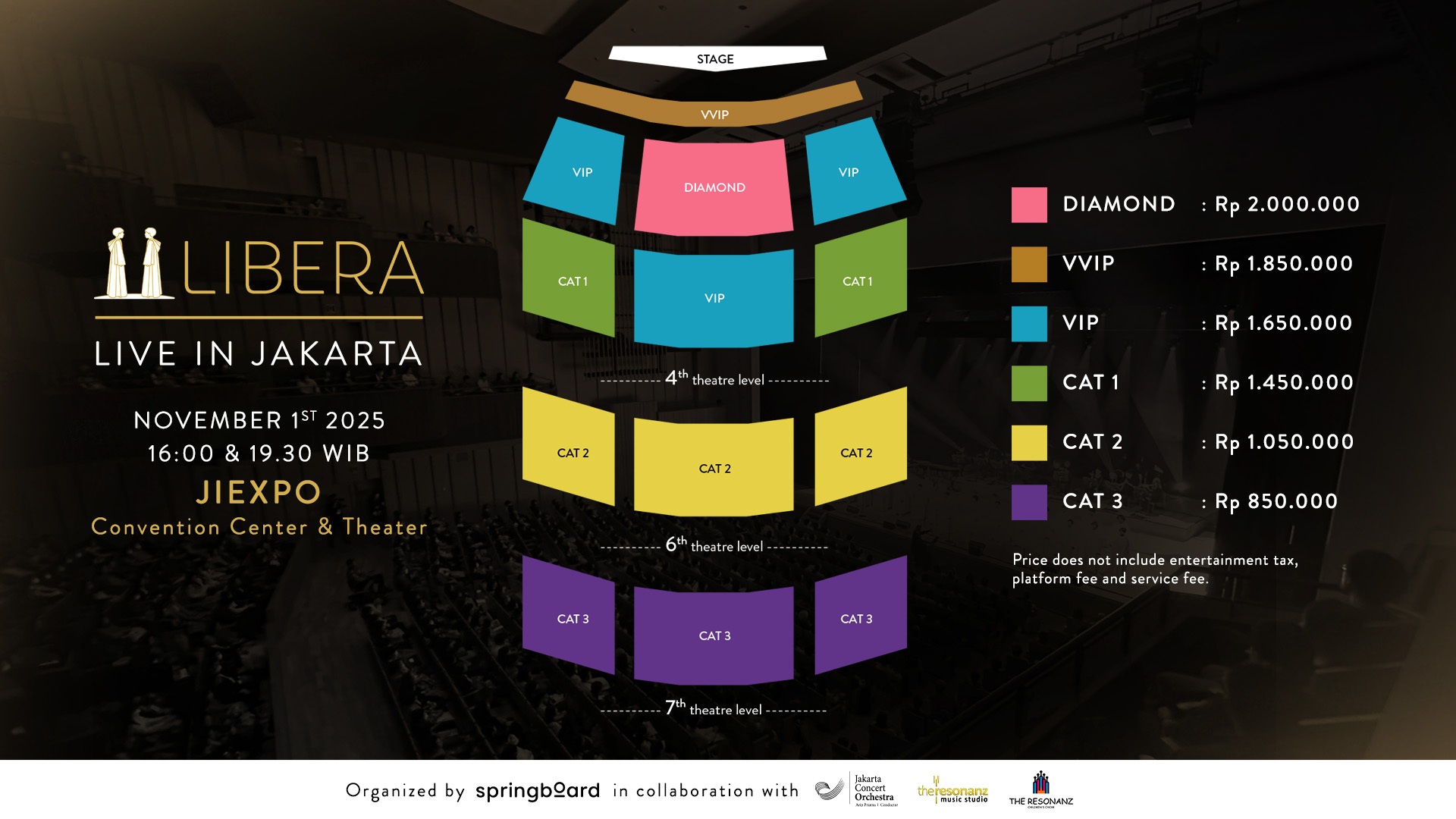 Tiket Libera Live In Jakarta Harga Promo - tiket.com
