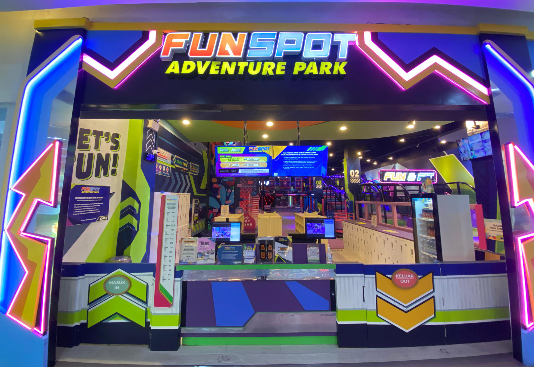 Get Ticket FUNSPOT Buaran Plaza Promo Prices - tiket.com