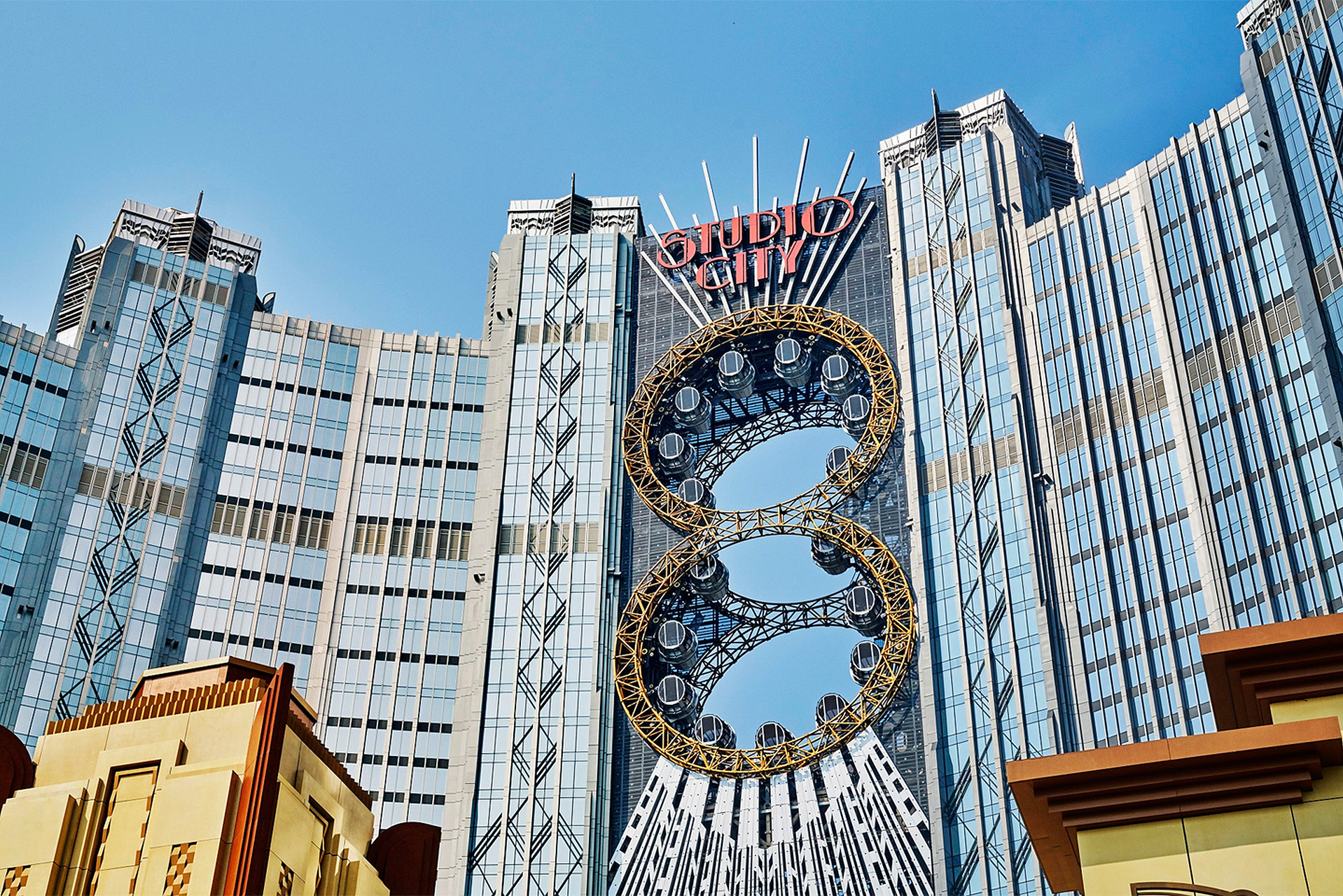 Studio City Macau Golden Reel Ferris Wheel Entrance Ticket Promo up to ...