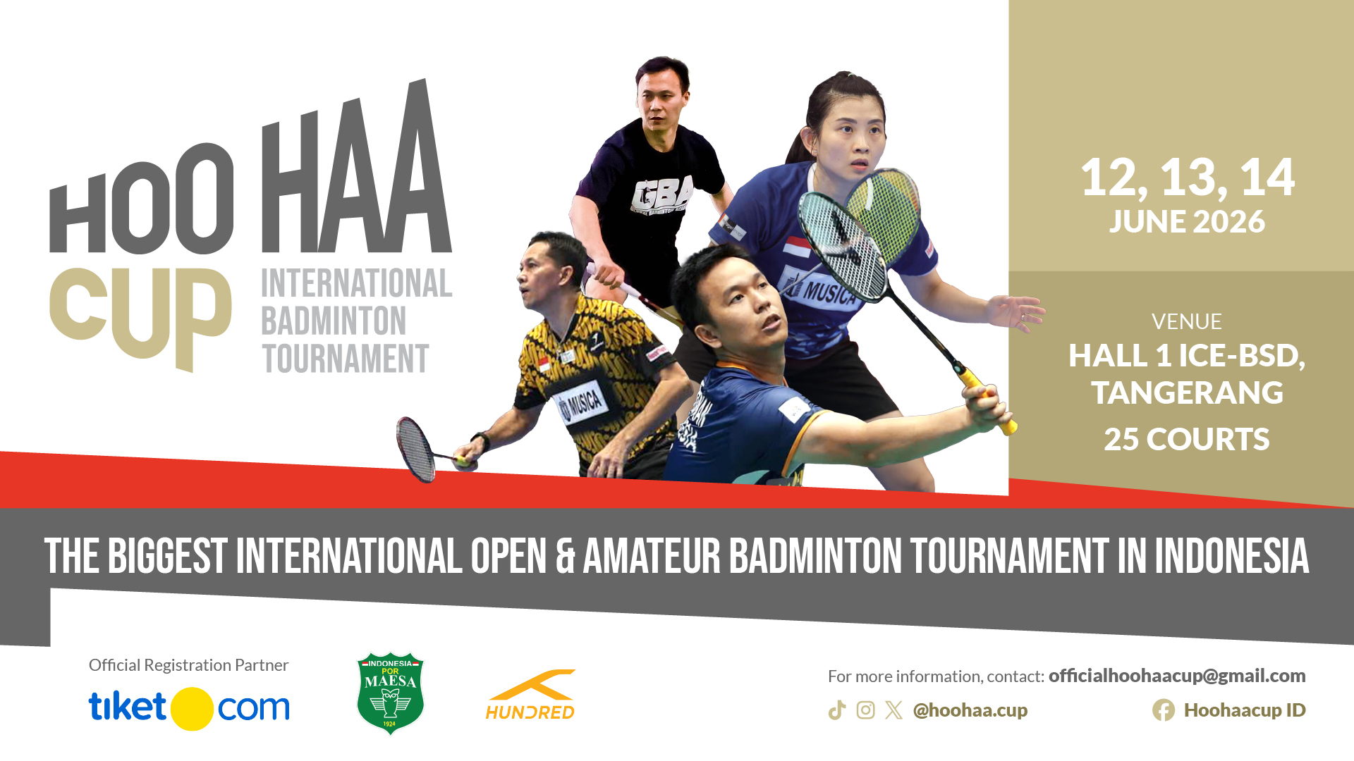 Get Ticket HooHaa Cup 2026 Promo Prices - tiket.com