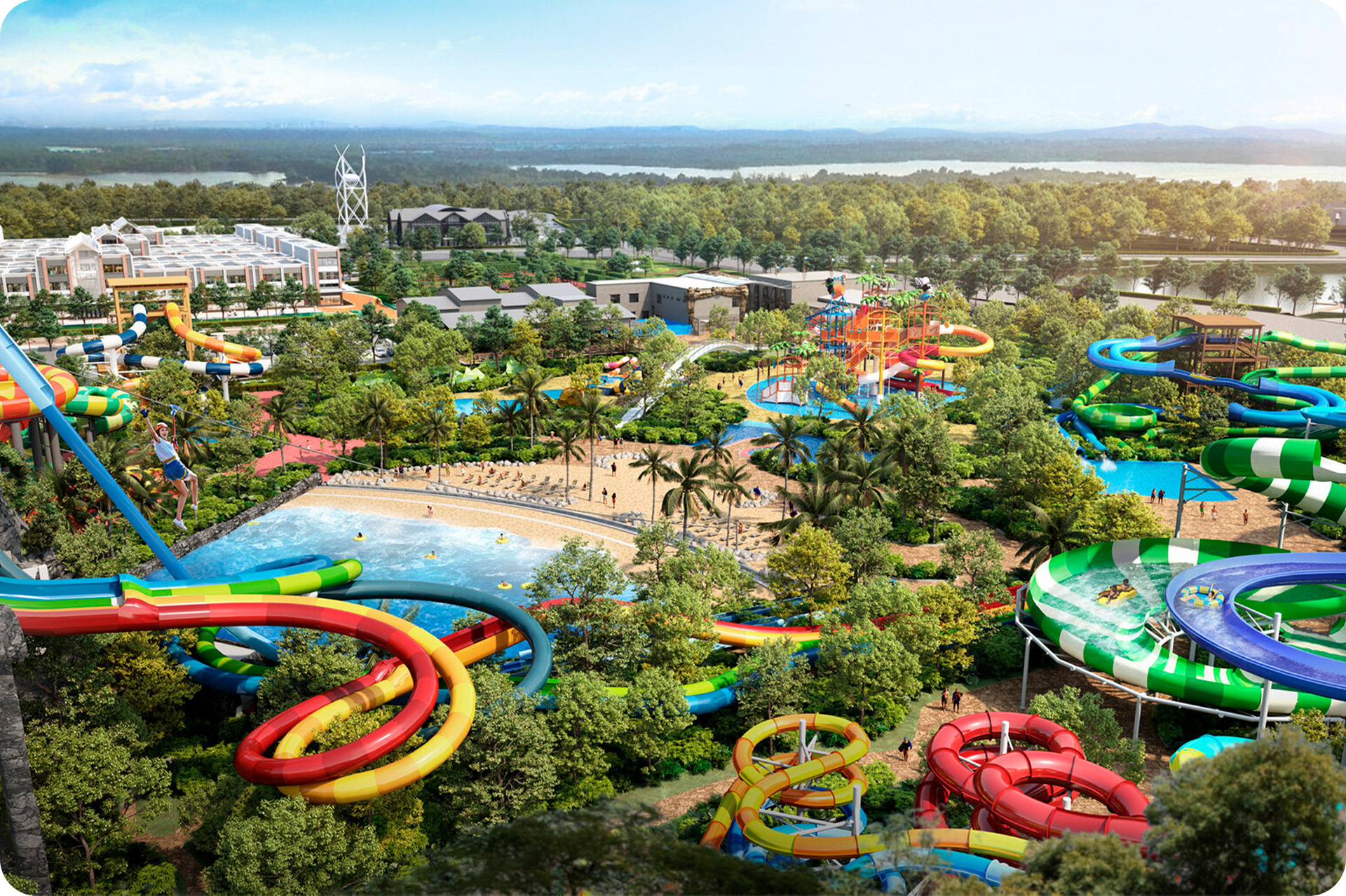 Get Ticket SplashMania Waterpark Ticket in Gamuda Cove Selangor Promo ...
