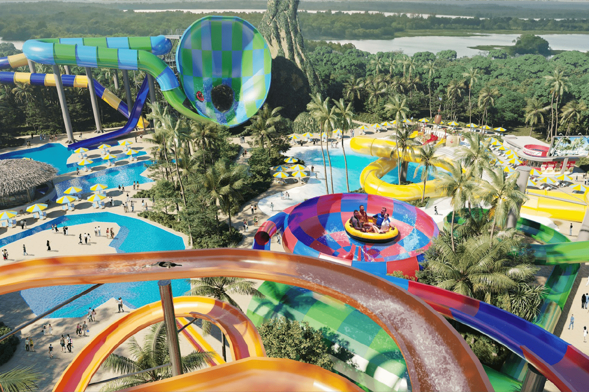 Tiket SplashMania Waterpark Ticket in Gamuda Cove Selangor Harga Promo ...
