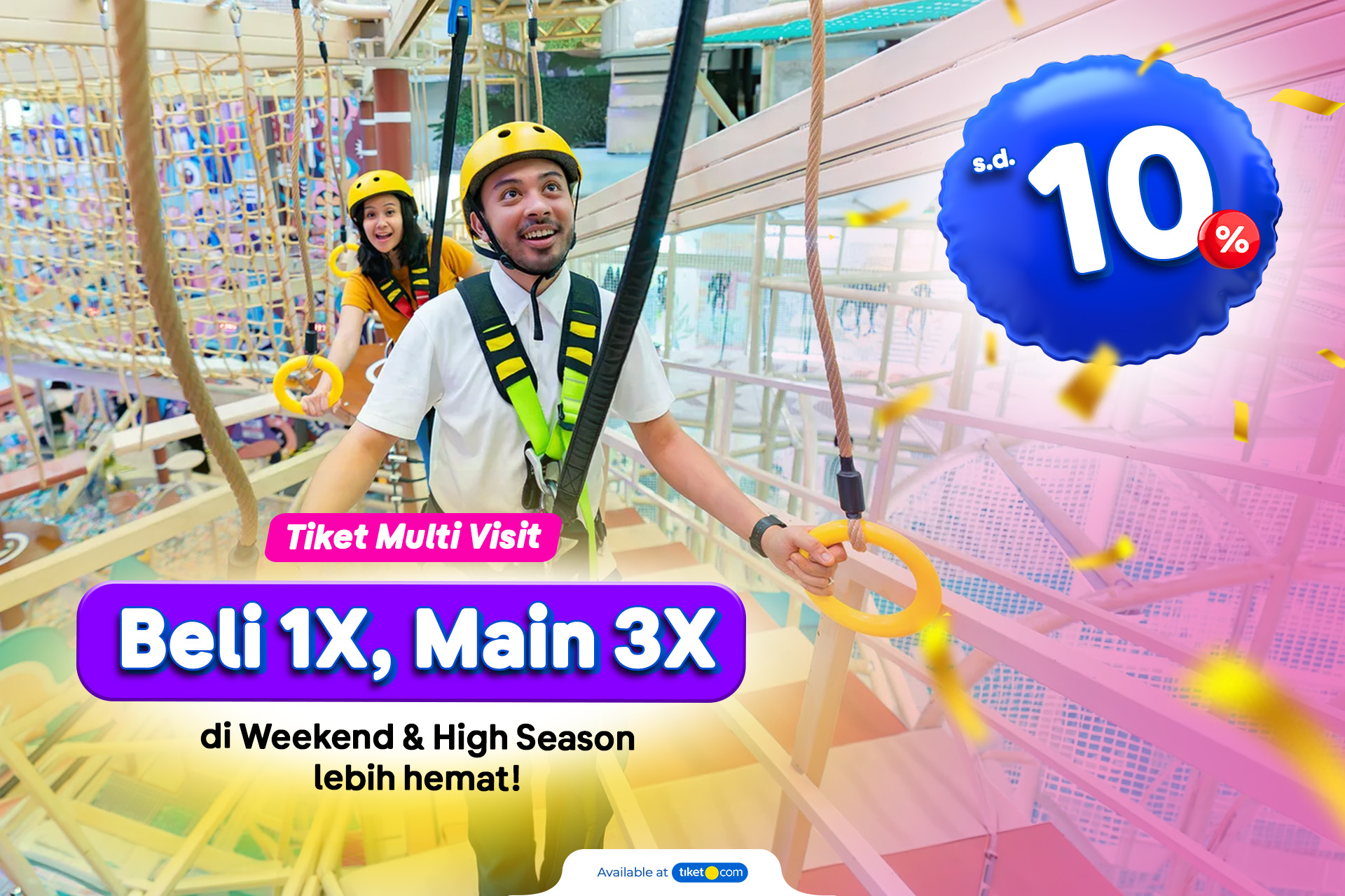 Tiket Playtopia Senayan Park - Harga Tiket Masuk Terbaru